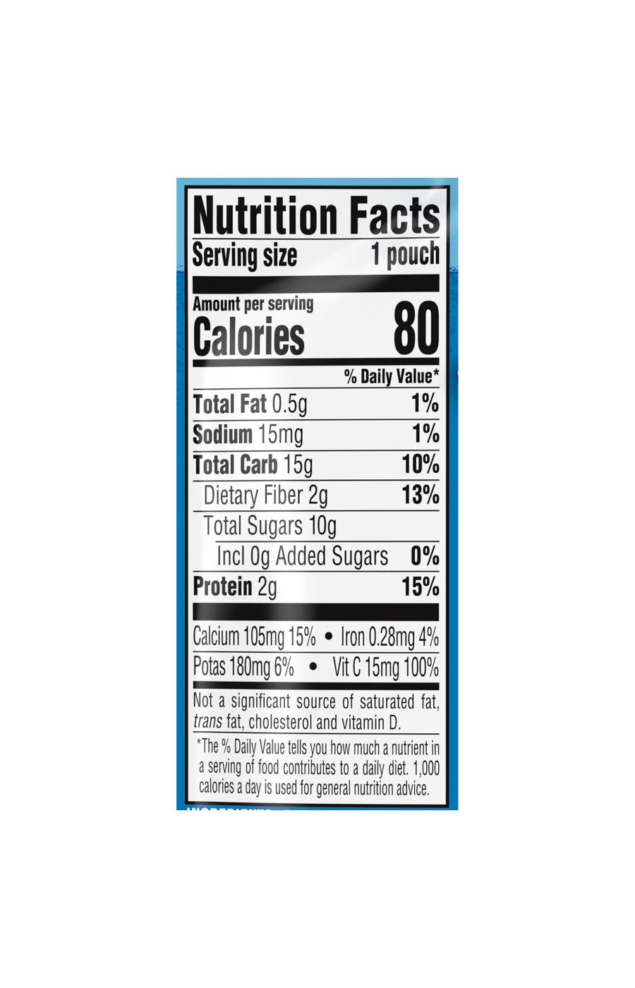 Gerber Snacks for Toddler Grow Strong Pouch - Banana Blueberry Purple ...