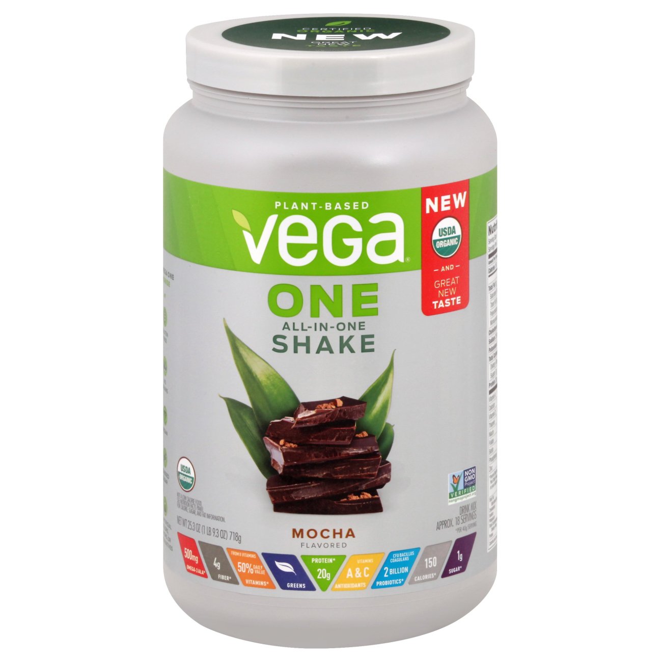 Vega Mocha One All-In-One Nutritional Shake - Shop Diet & fitness at H-E-B