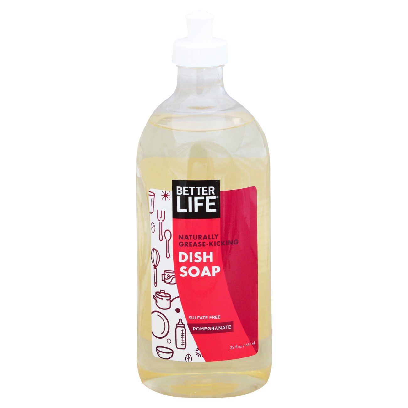 Better Life Dish Soap Pomegranate - Shop Cleaners at H-E-B