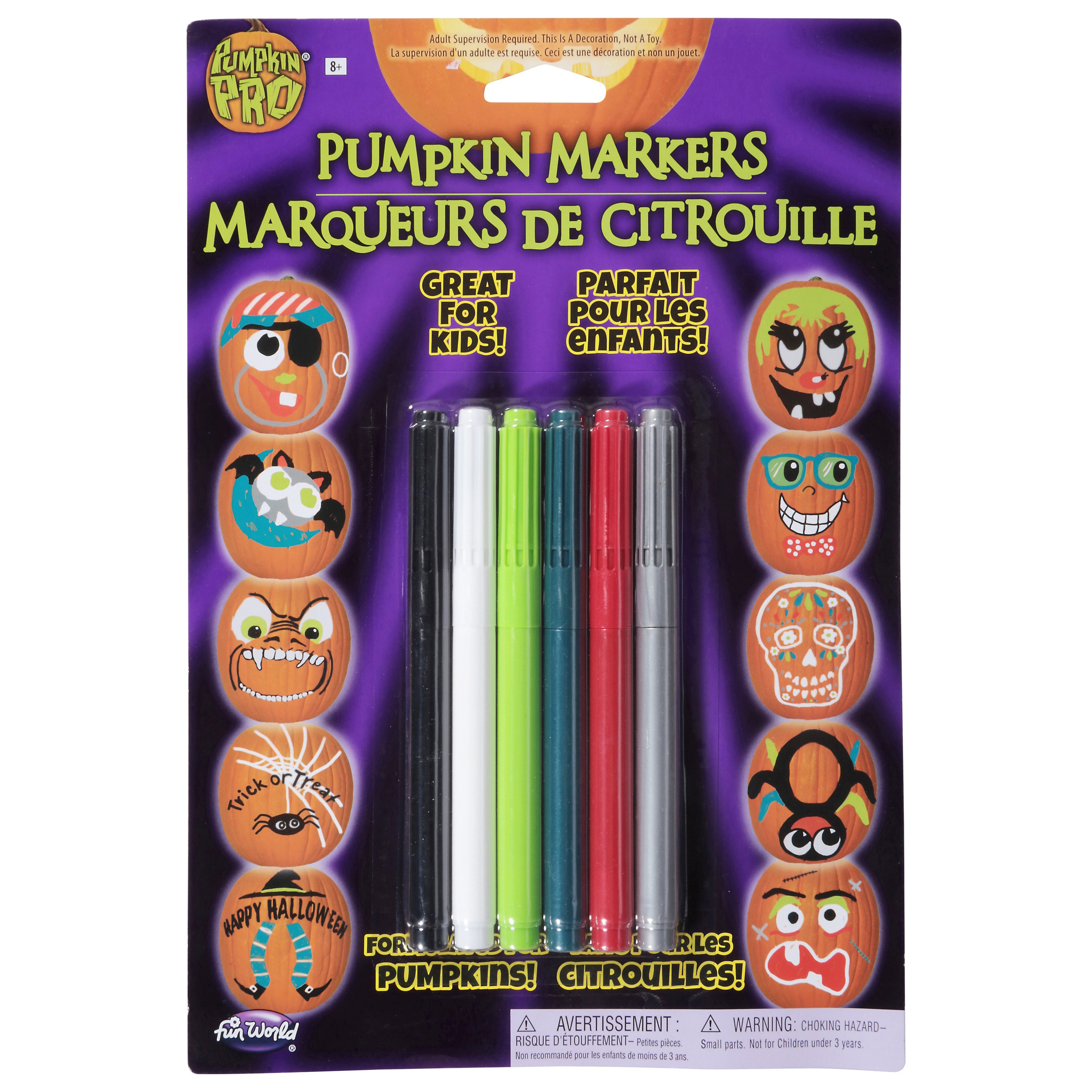 Fun World Pumpkin Pro Halloween Markers - Shop Seasonal decor at H-E-B
