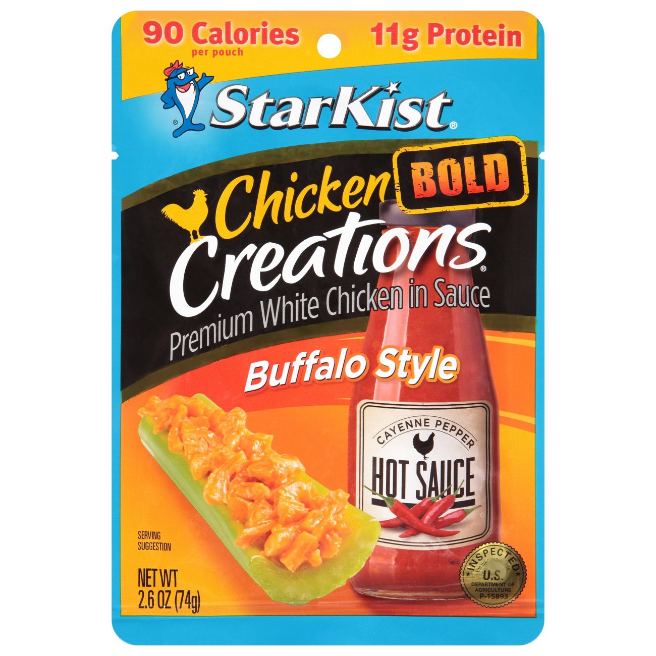 StarKist Chicken Creations Bold Buffalo Style Pouch - Shop Meat at H-E-B