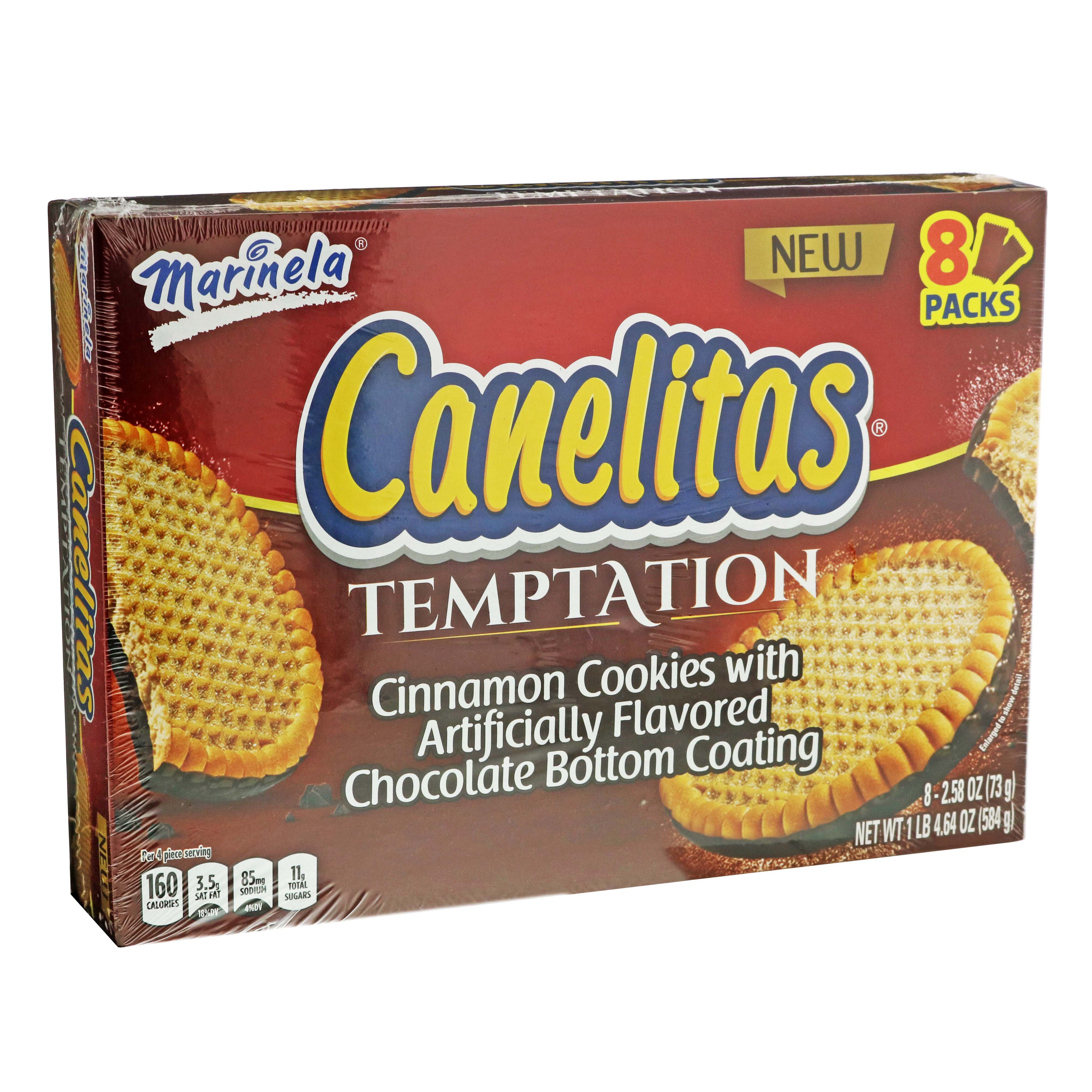 Marinela Canelitas Temptation Cinnamon Chocolate Cookies - Shop Snacks ...