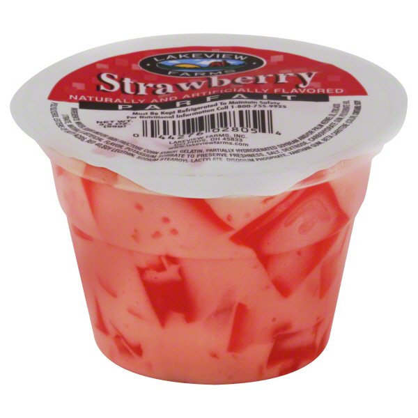 Lakeview Farms Strawberry Parfait - Shop Pudding & gelatin at H-E-B