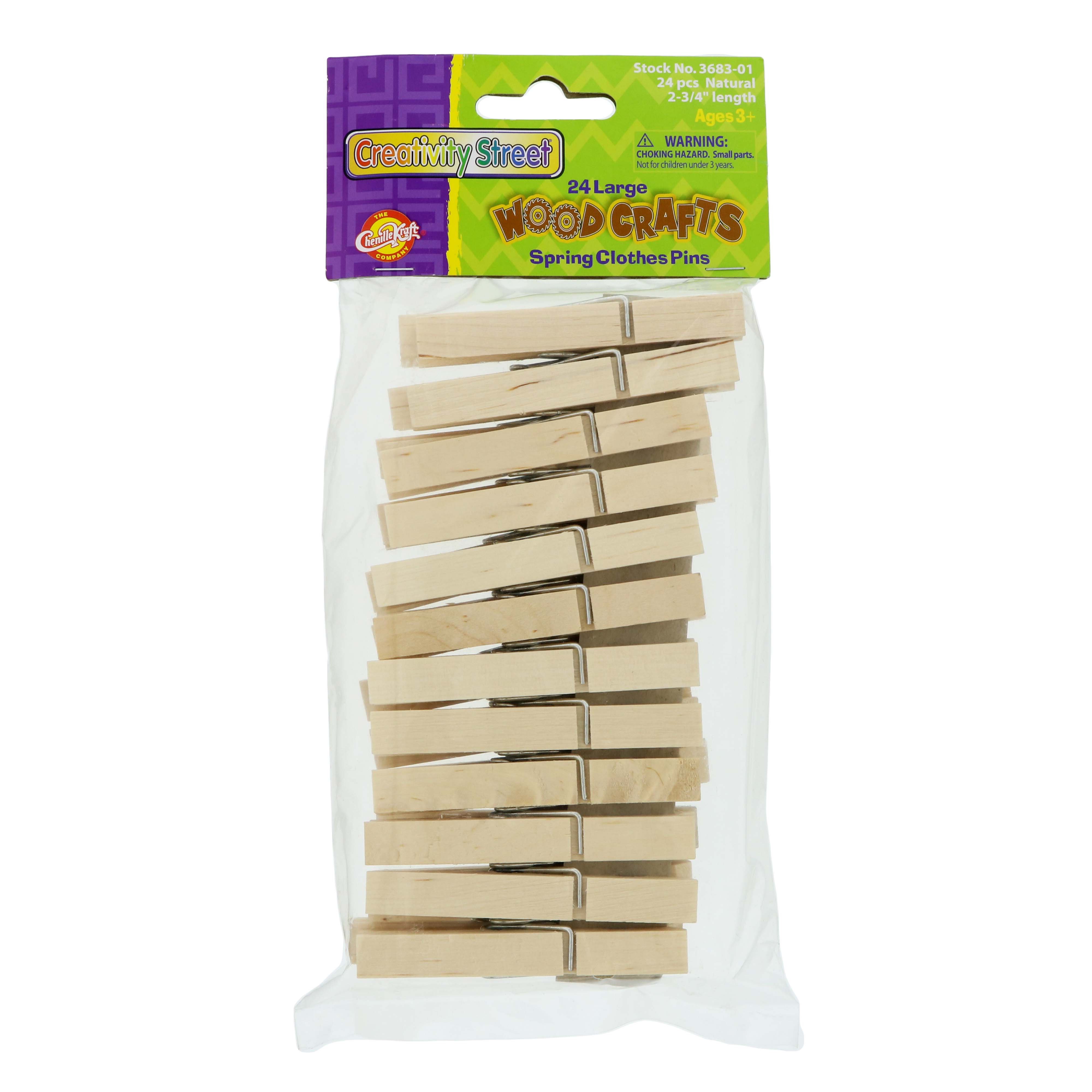 Creativity Street Spring Clothespin Large - Shop Craft basics at H-E-B