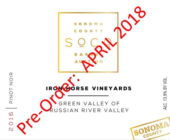 Iron Horse Soco 2016 Pinot Noir - Shop Wine at H-E-B