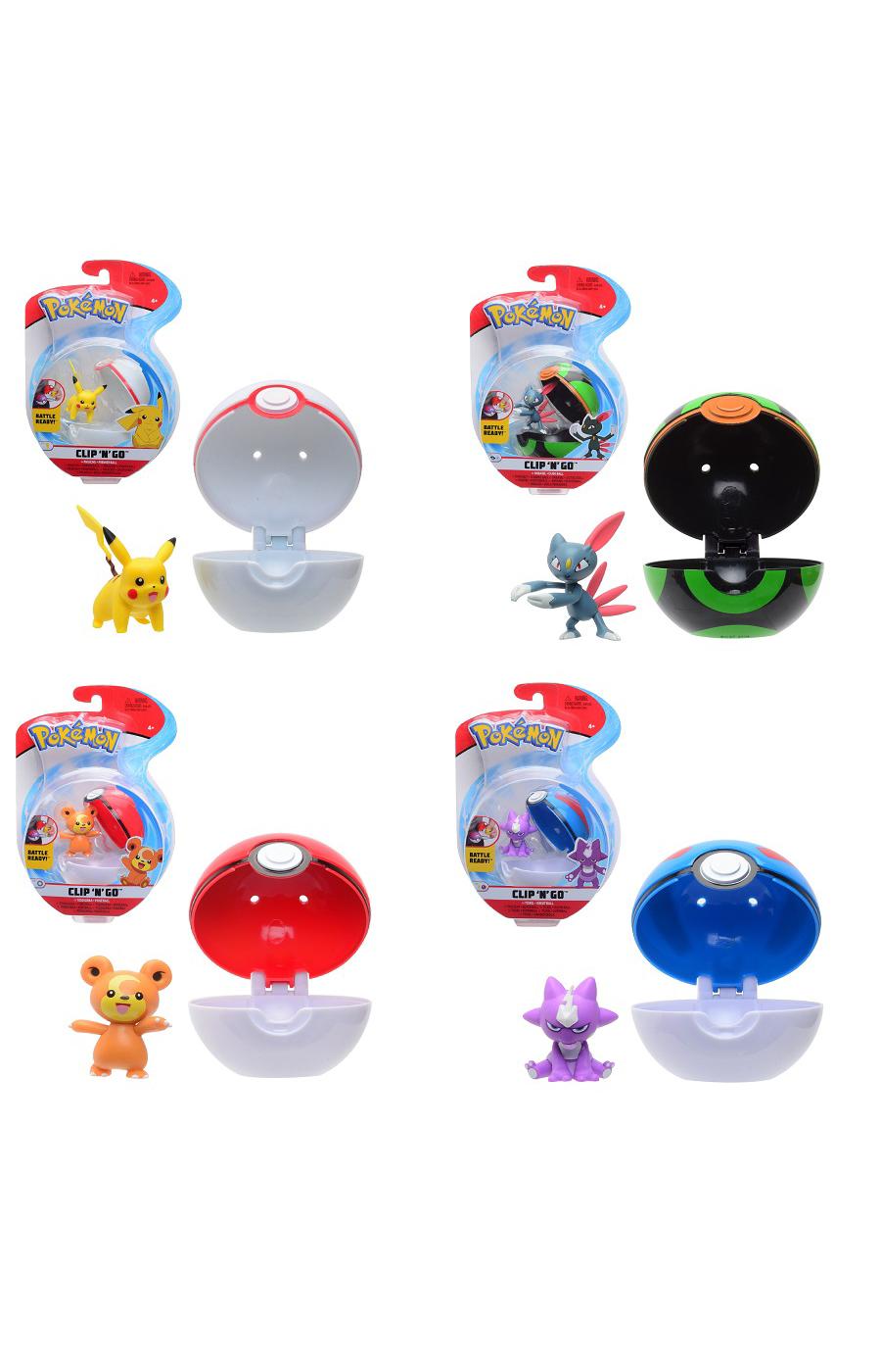 Pokemon Clip N Go, Assorted - Shop Action figures & dolls at H-E-B