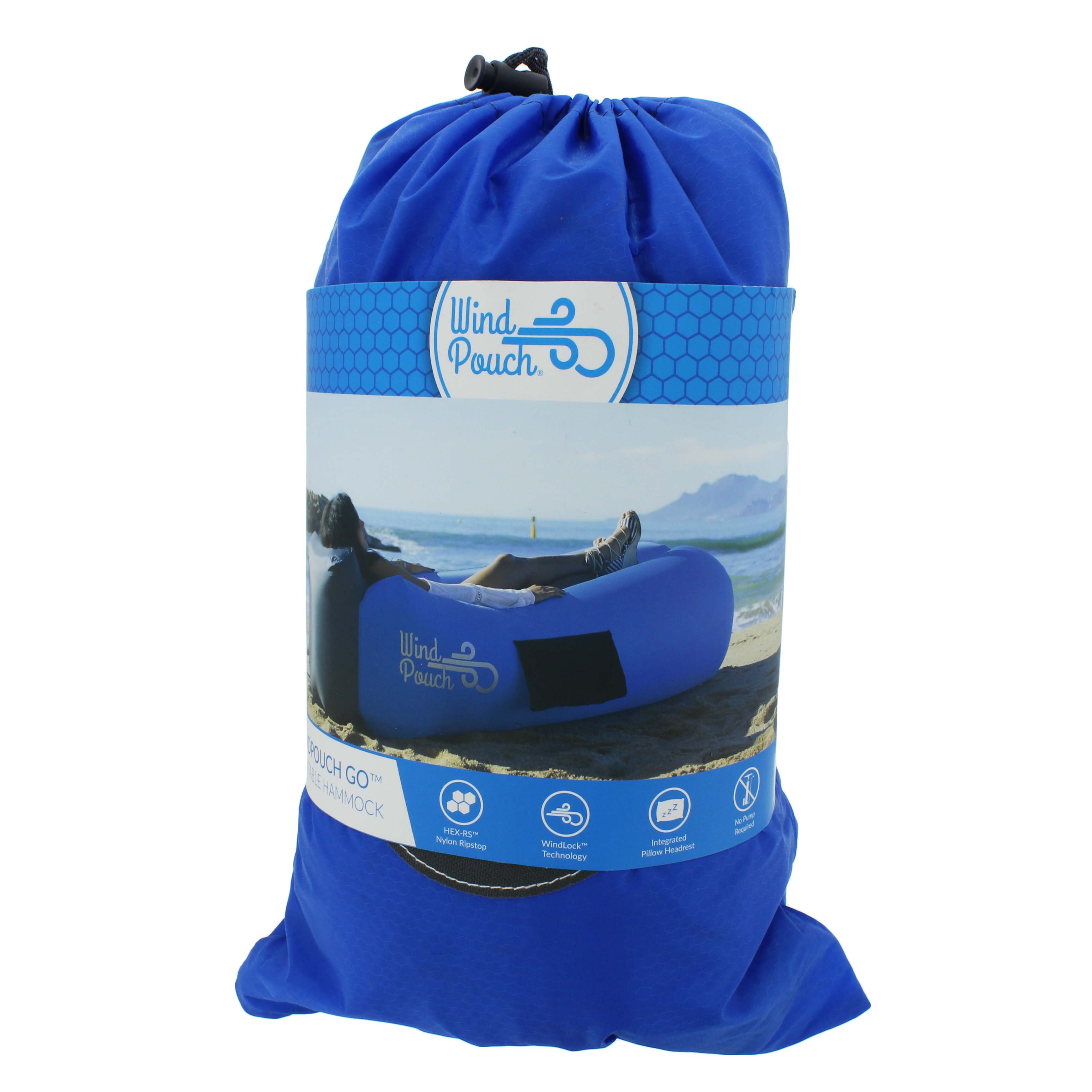 WindPouch Go Inflatable Hammock Blue - Shop Chairs & Seating at H-E-B