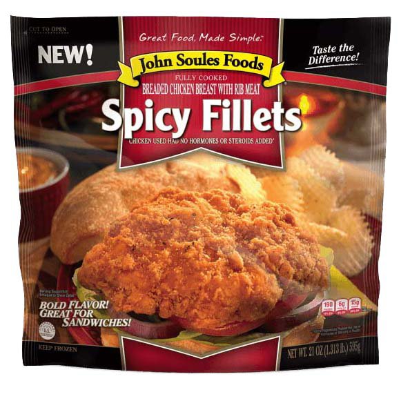 John Soules Fully Cooked Spicy Chicken Fillets - Shop Meat at H-E-B