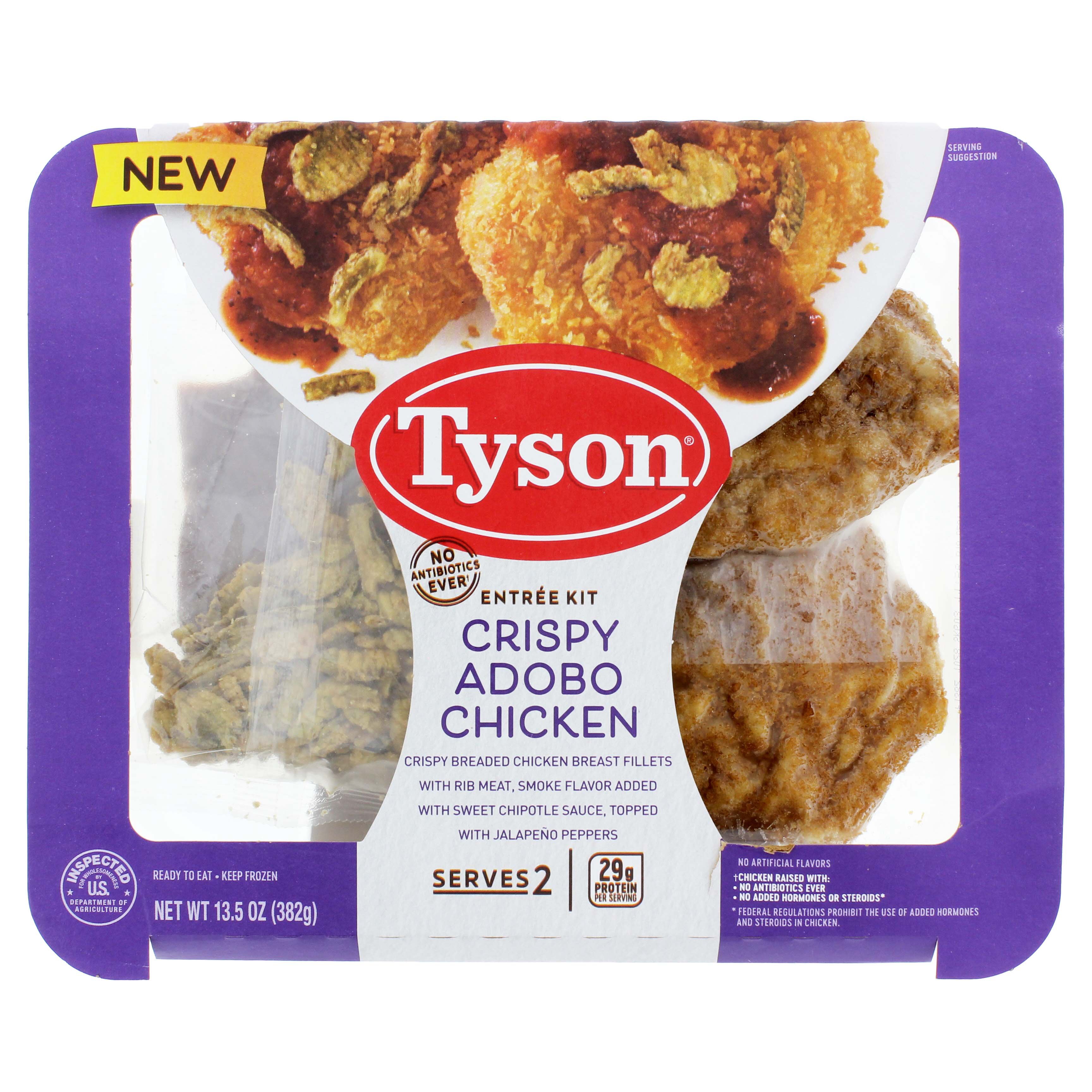 Tyson Crispy Adobo Chicken Entree Kit - Shop Entrees & sides at H-E-B