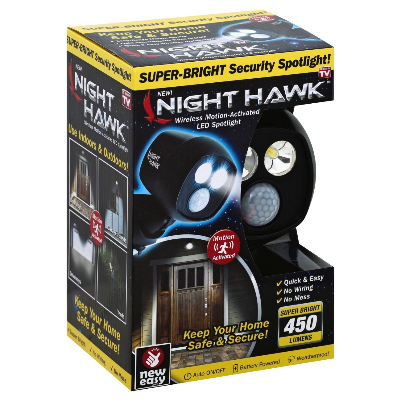 Night Hawk Wireless Security Lighting - Shop Lamps & lights at H-E-B
