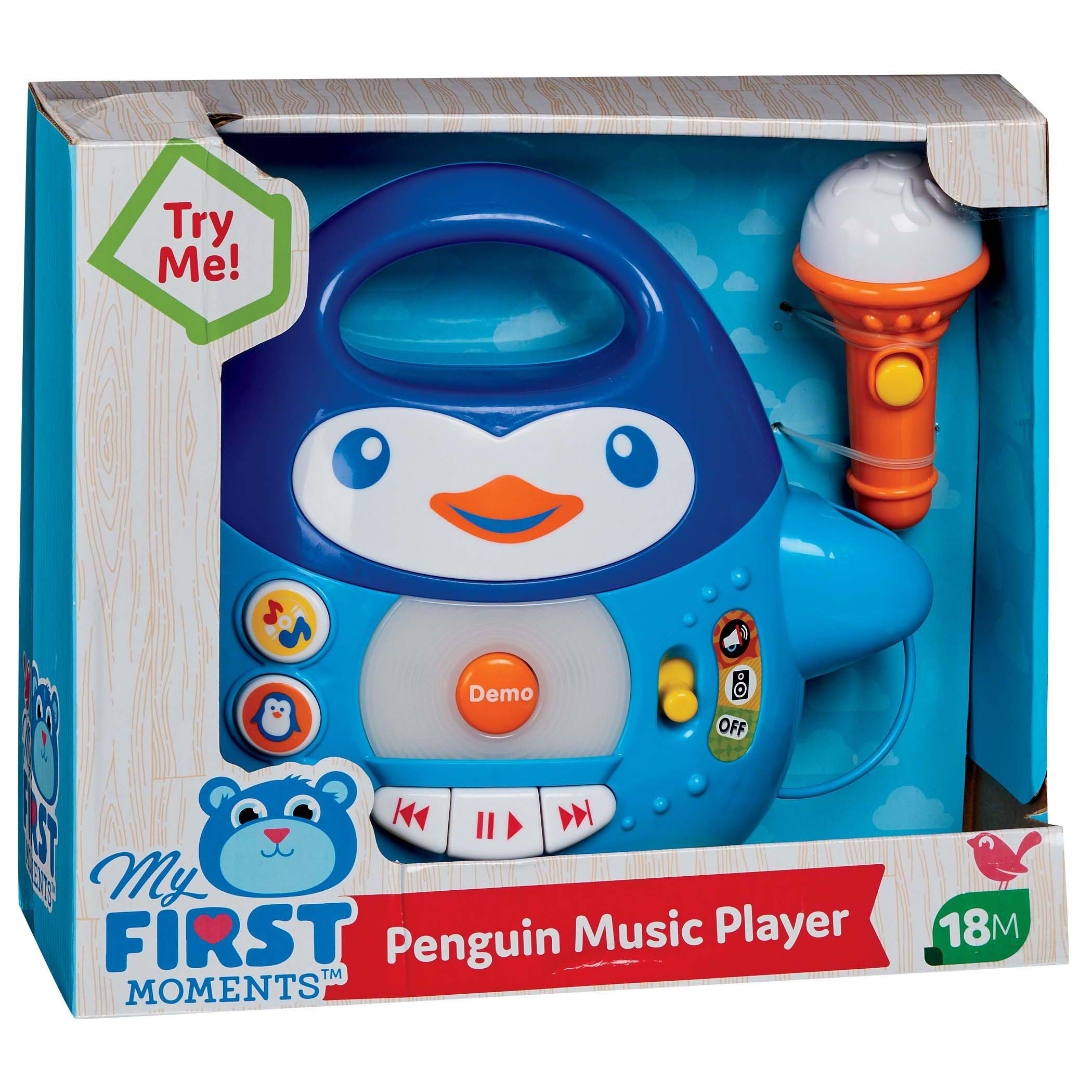 My First Moments My First Moments Penguin Music Player - Shop Baby toys ...