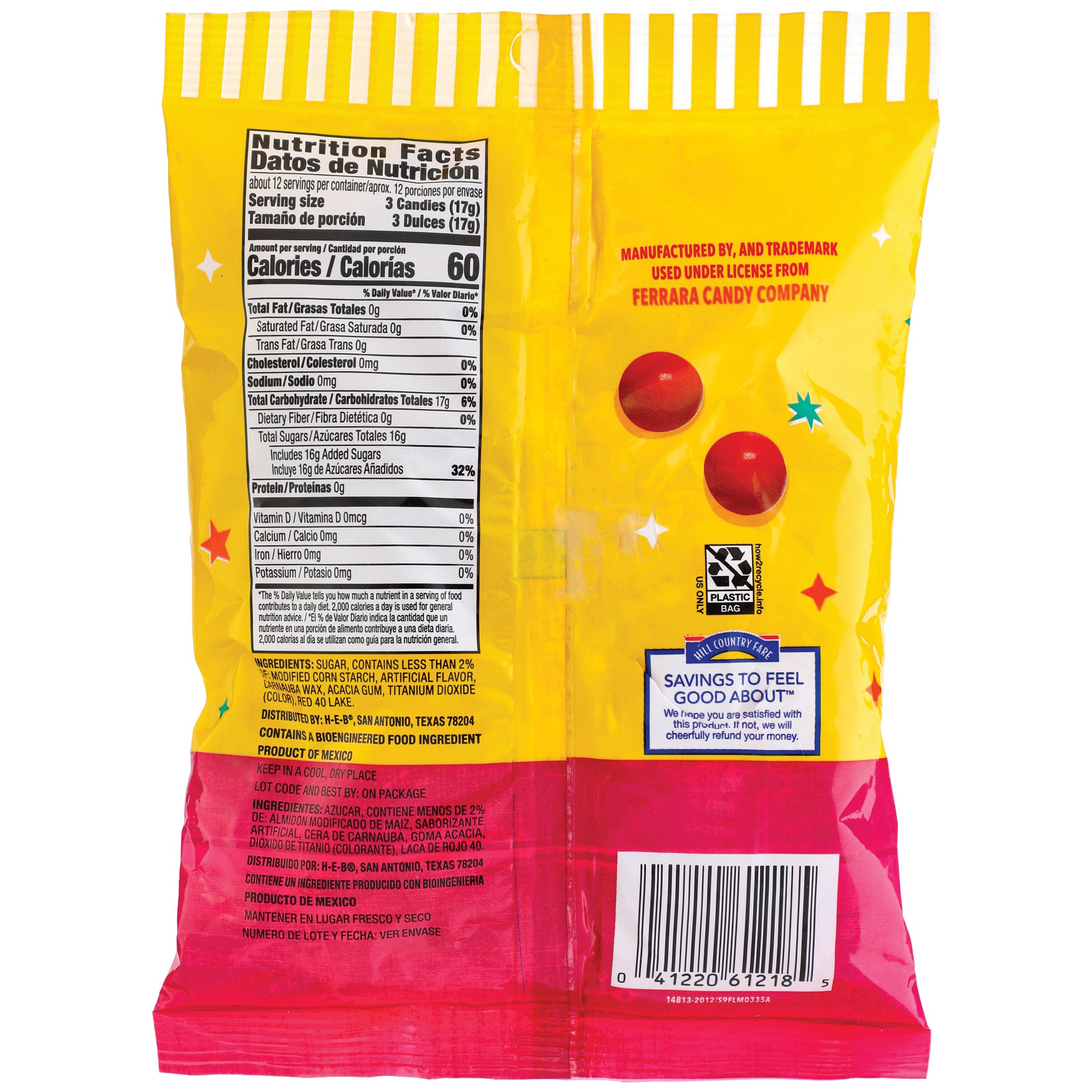 Ferrara Pan Atomic Fireball Ingredients
