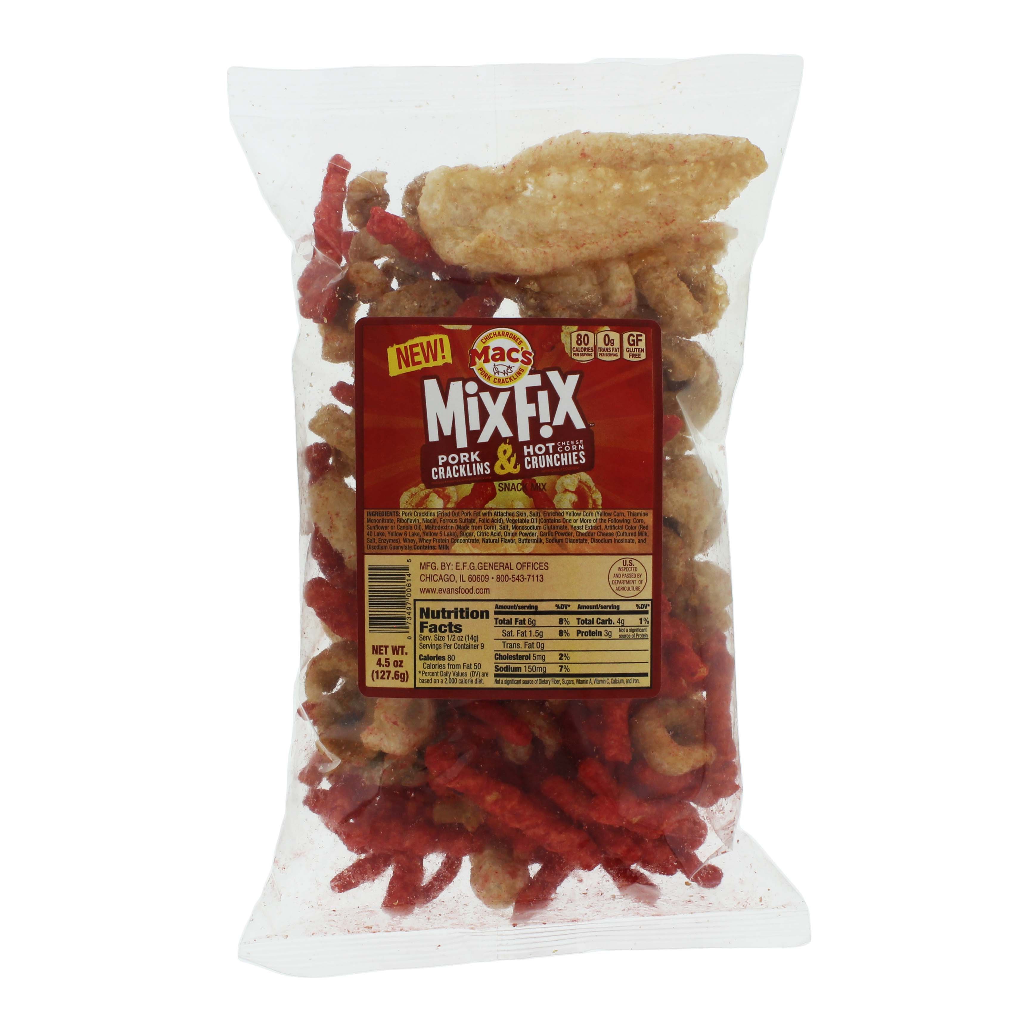 Mac's Mix Fix Cracklins and Hot Crunchies - Shop Snacks & Candy at H-E-B