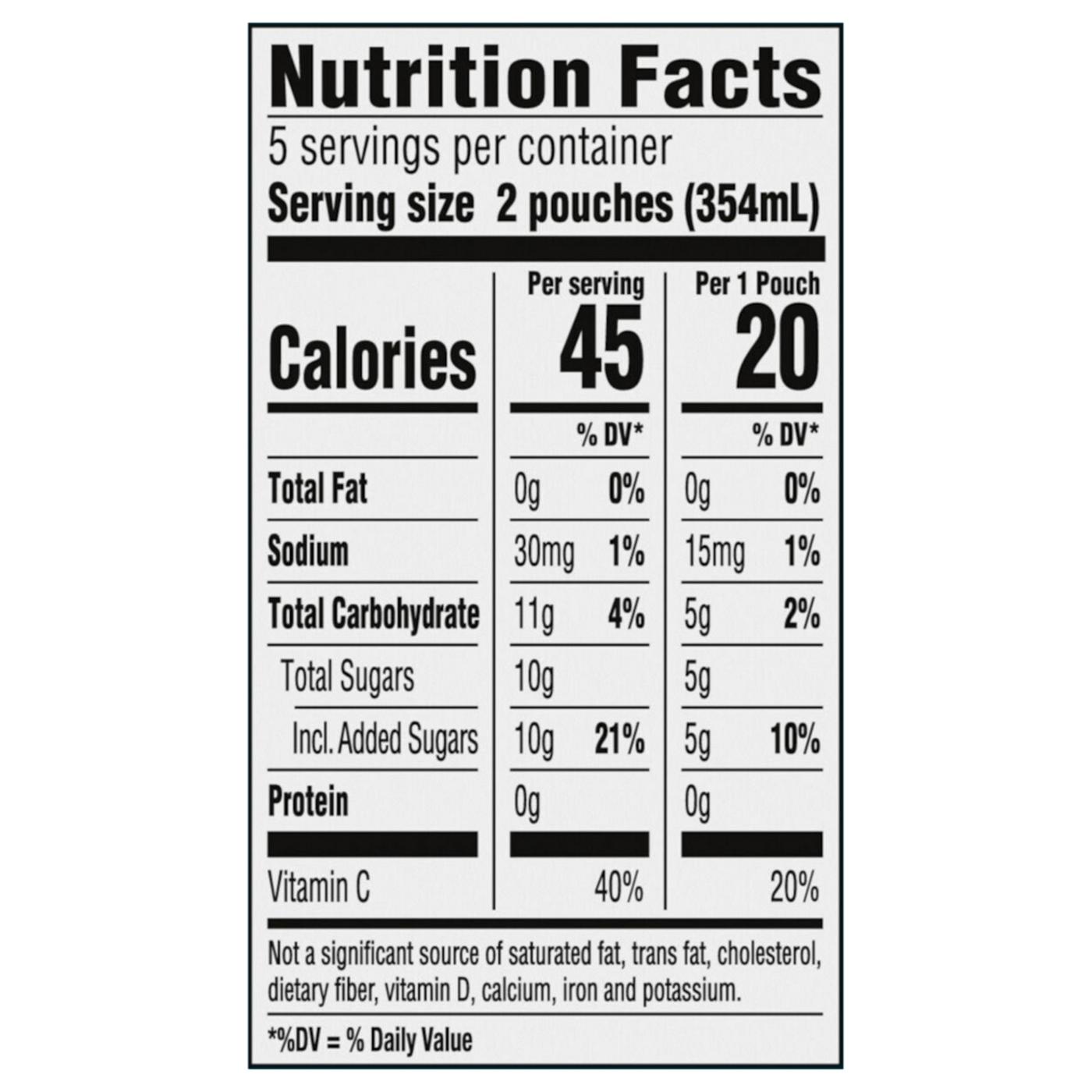 Kool-Aid Pool-Aid Berry Splash 10 pk Juice Pouches - Shop Juice at H-E-B