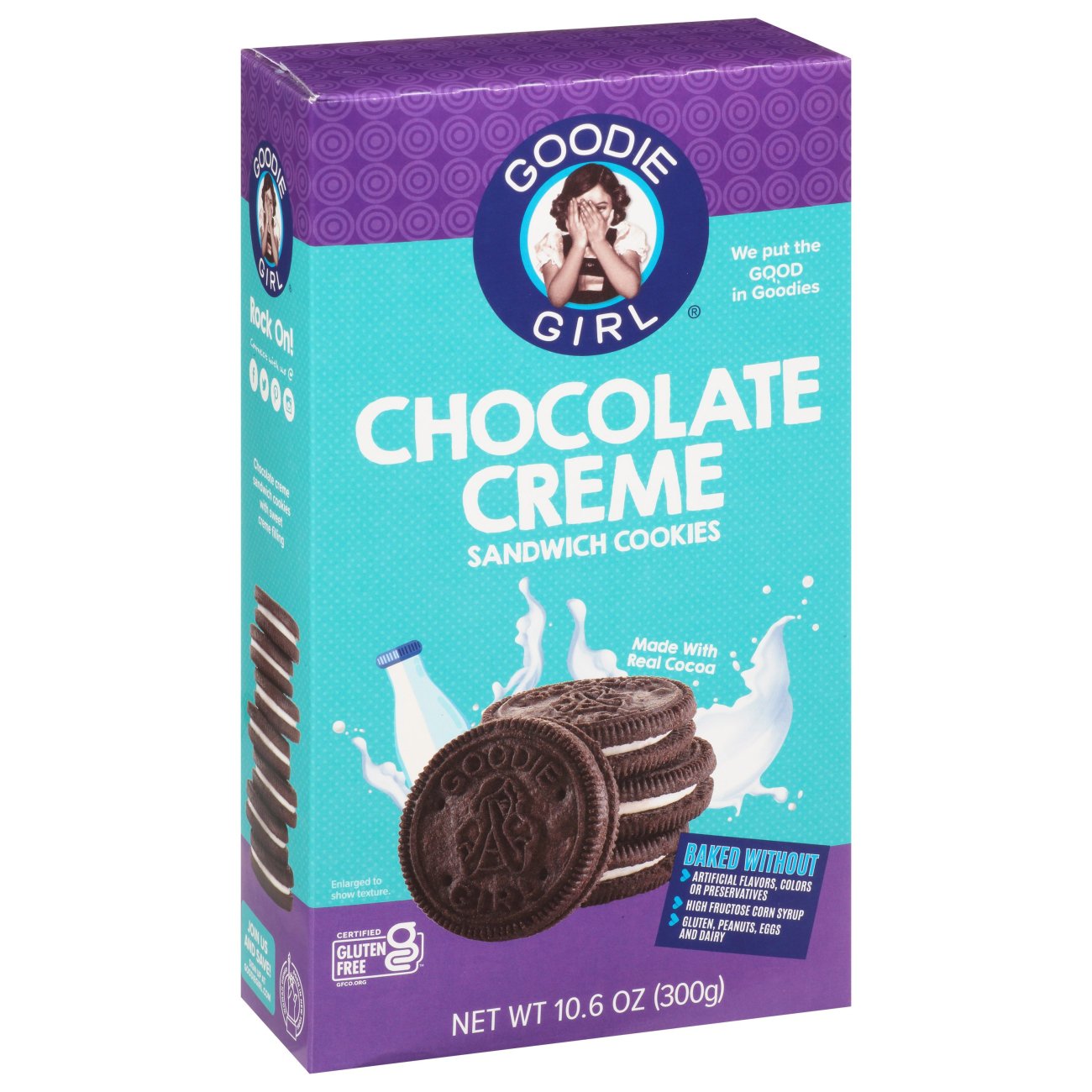 Goodie Girl Cookies Chocolate Creme Cookies - Shop Cookies at H-E-B