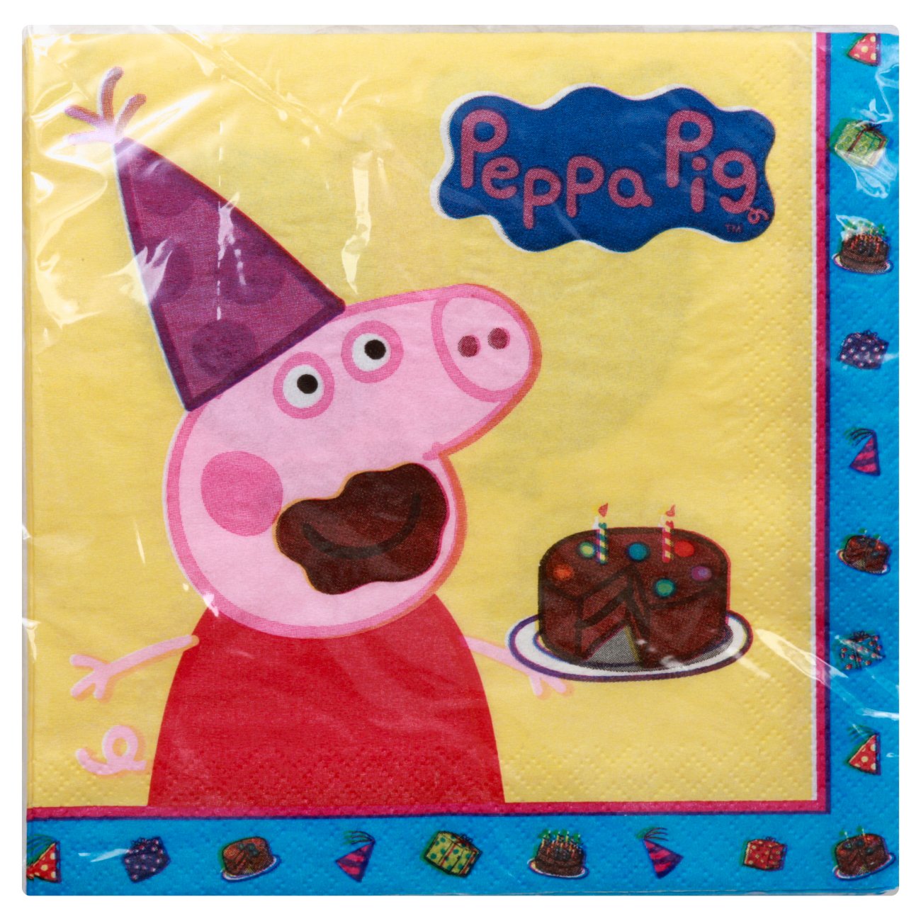 DesignWare Peppa Pig Lunch Napkin - Shop Napkins & table cloths at H-E-B
