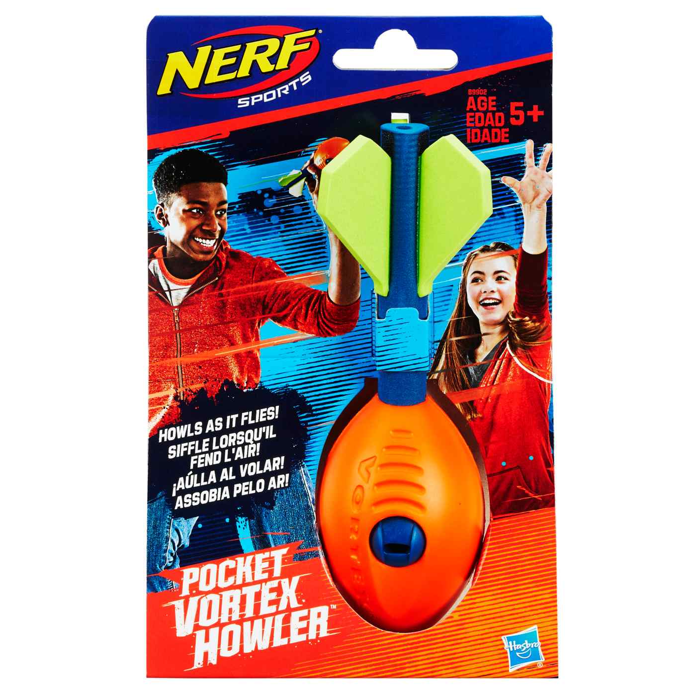 Nerf Sports Pocket Vortex Aero Howler Foam Ball - Shop Blasters at H-E-B