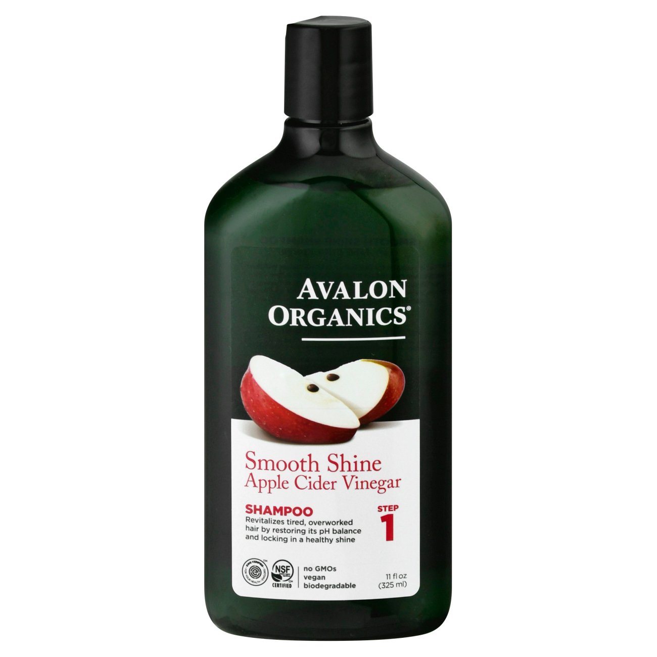 Avalon Organics Smooth Shine Apple Cider Vinegar Shampoo - Shop Hair ...