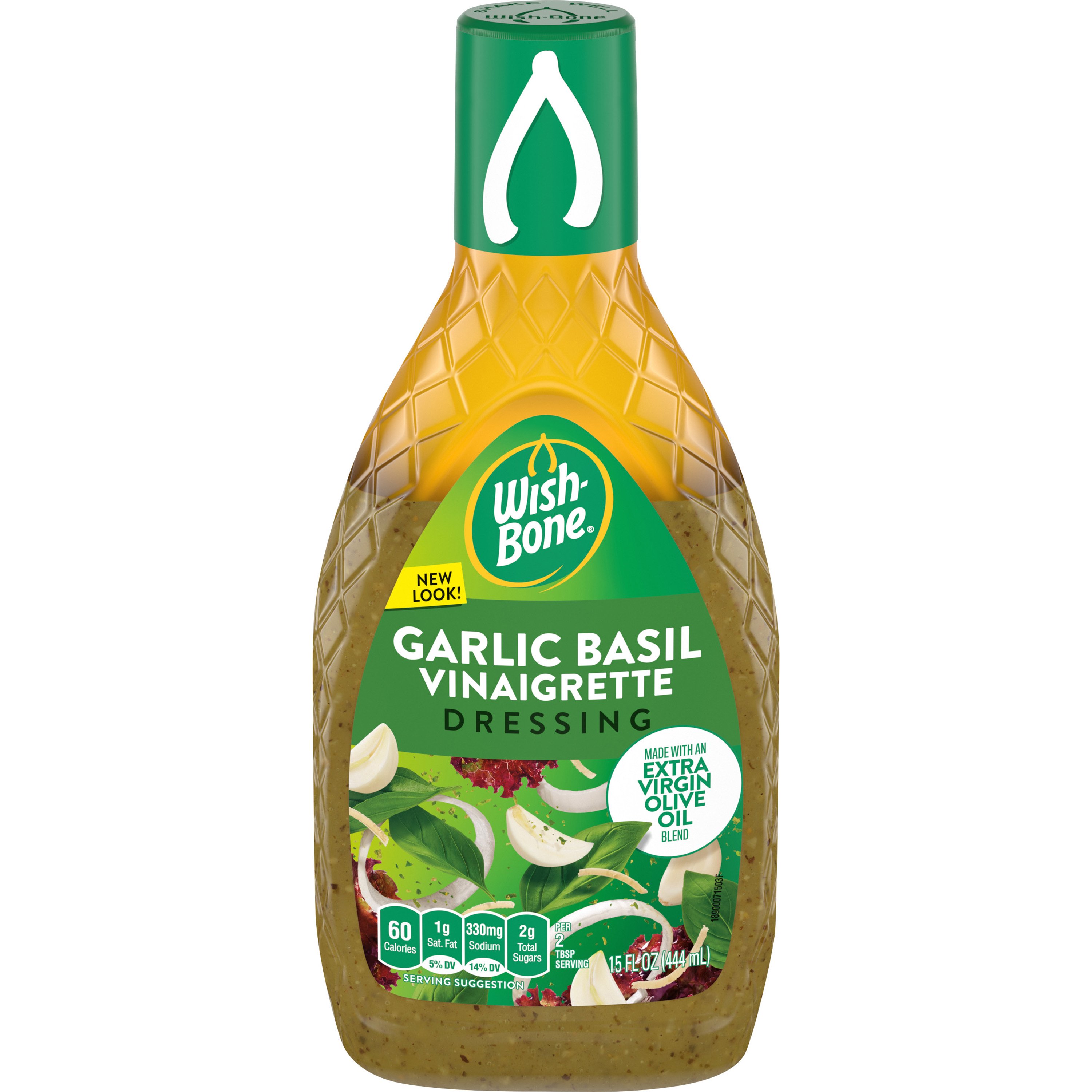 Wish-Bone Evoo Dressing Garlic Basil Italian - Shop Salad dressings at ...