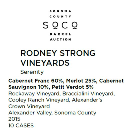Rodney Strong Soco Red Blend California Wine - Shop Wine at H-E-B