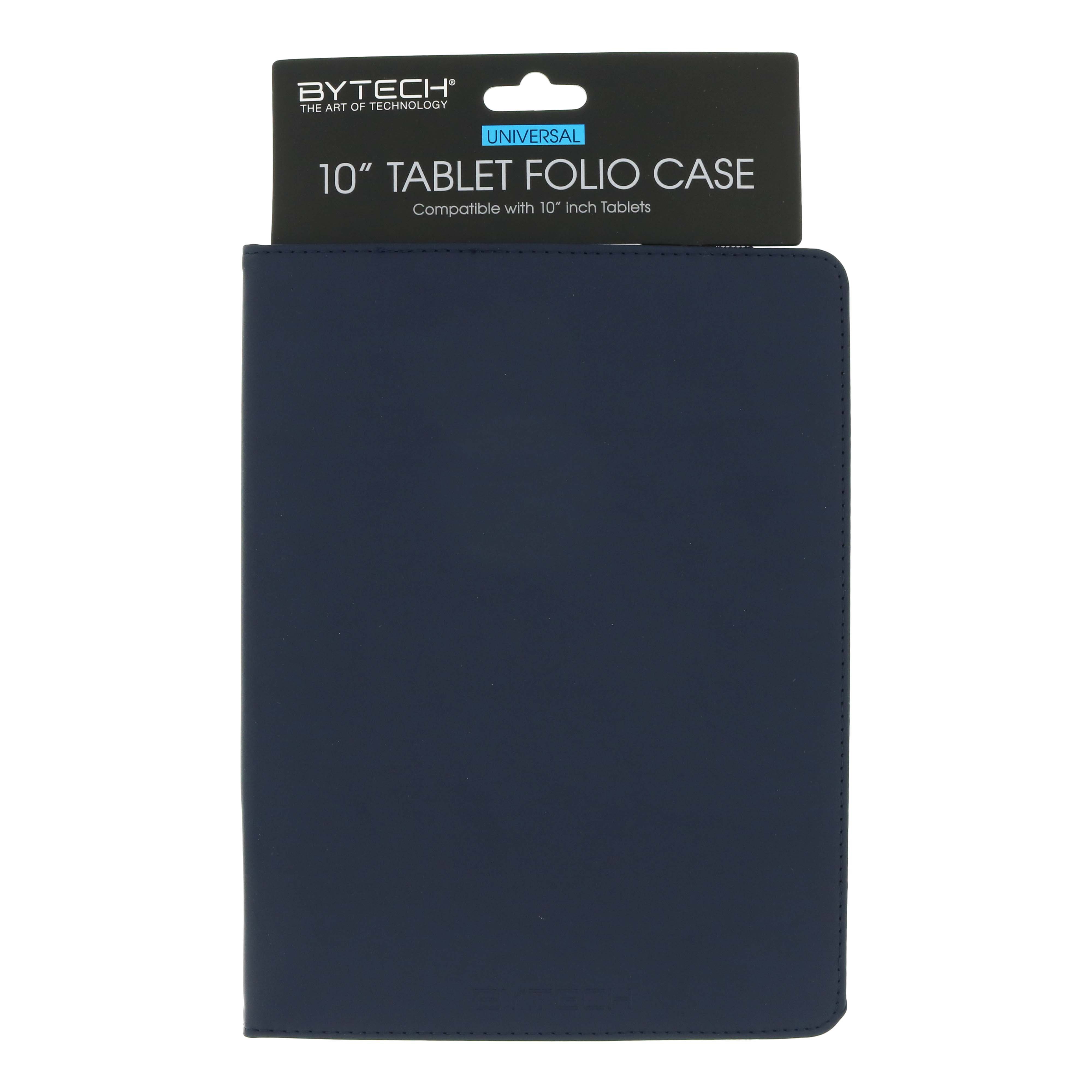 Bytech Tablet Folio Navy 10 Inch - Shop Cases & stands at H-E-B