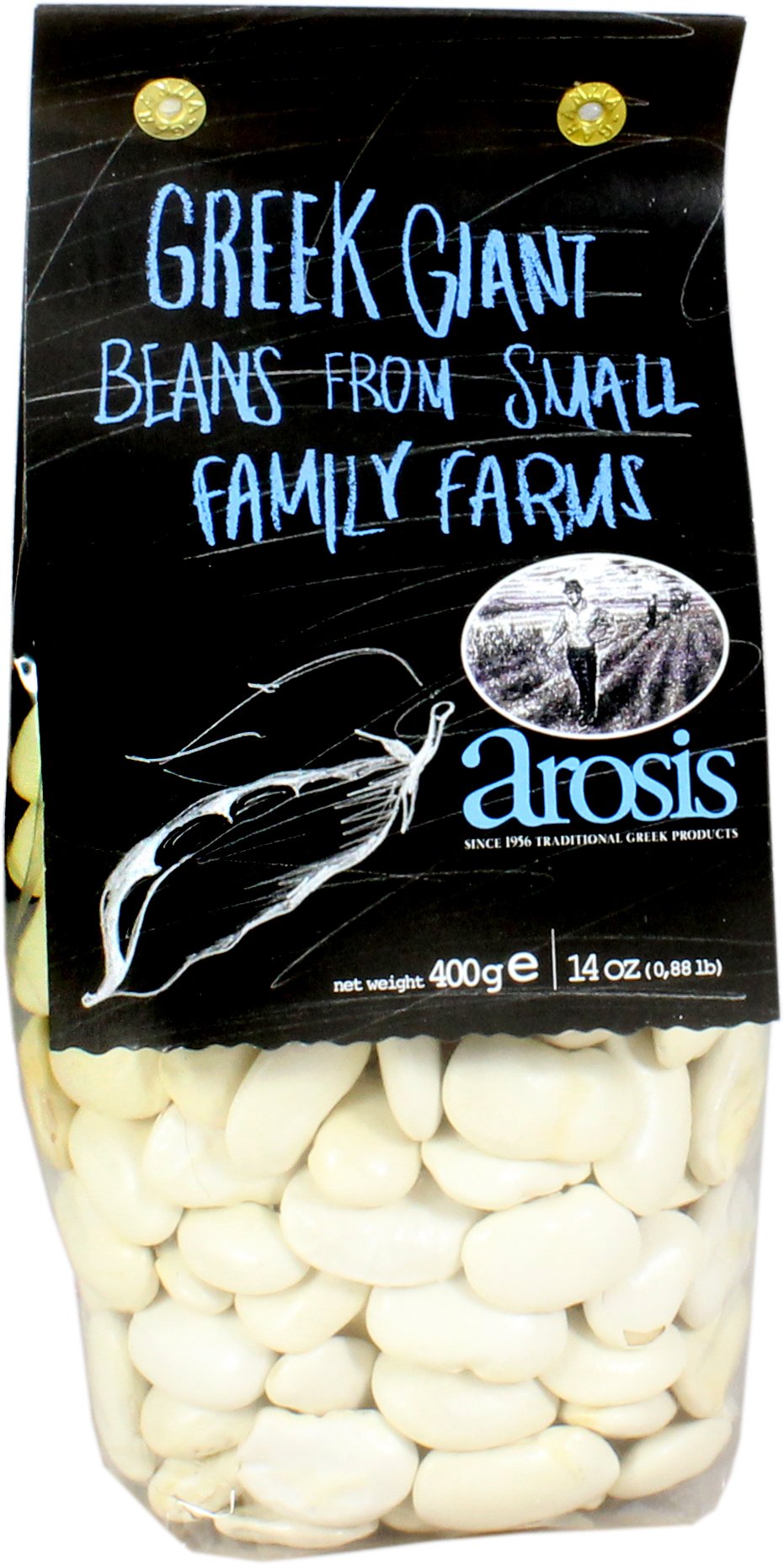 Arosis Greek White Giant Beans, 14.1 oz | Central Market - Really Into Food
