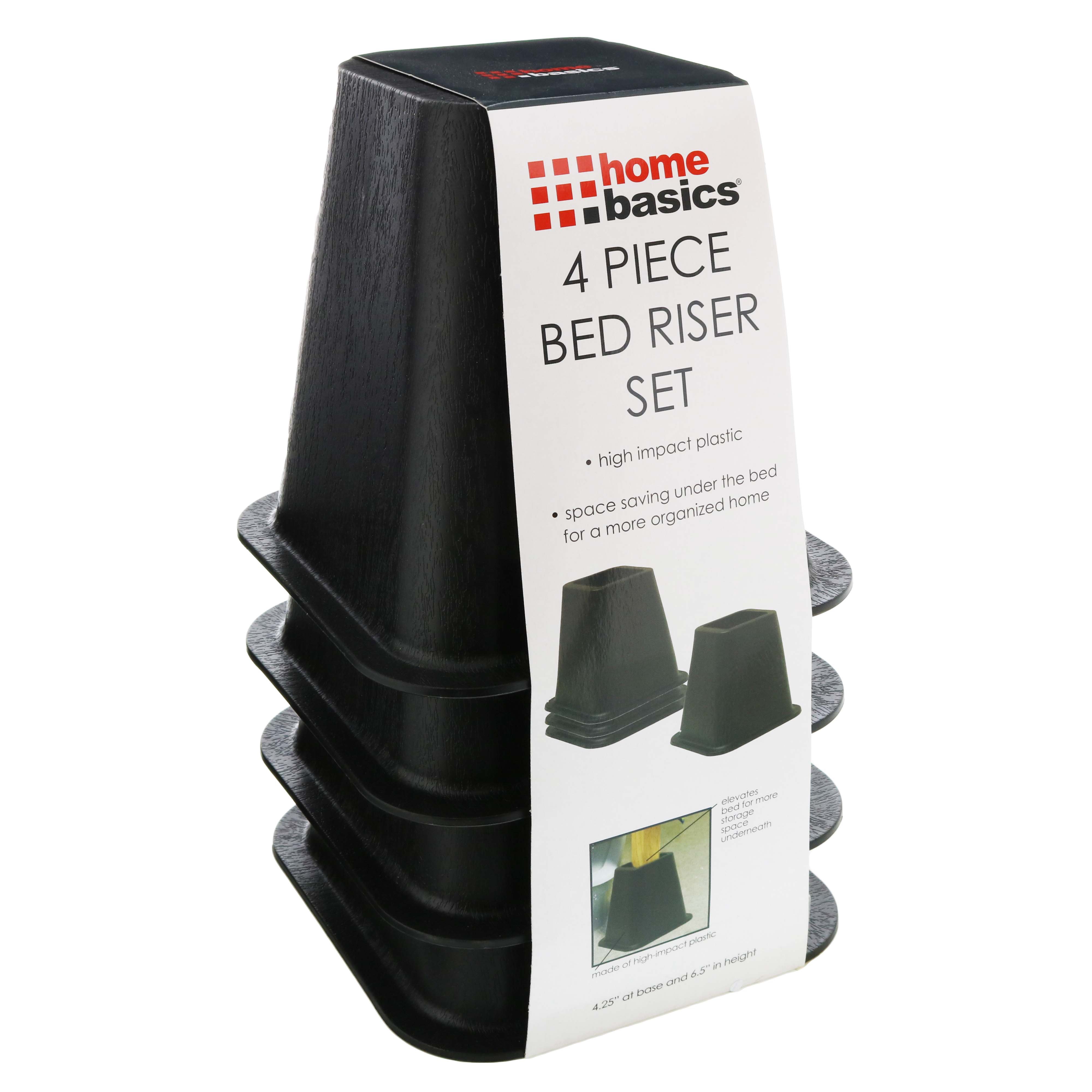Home Basics Bed Riser Set - Shop Storage bins at H-E-B