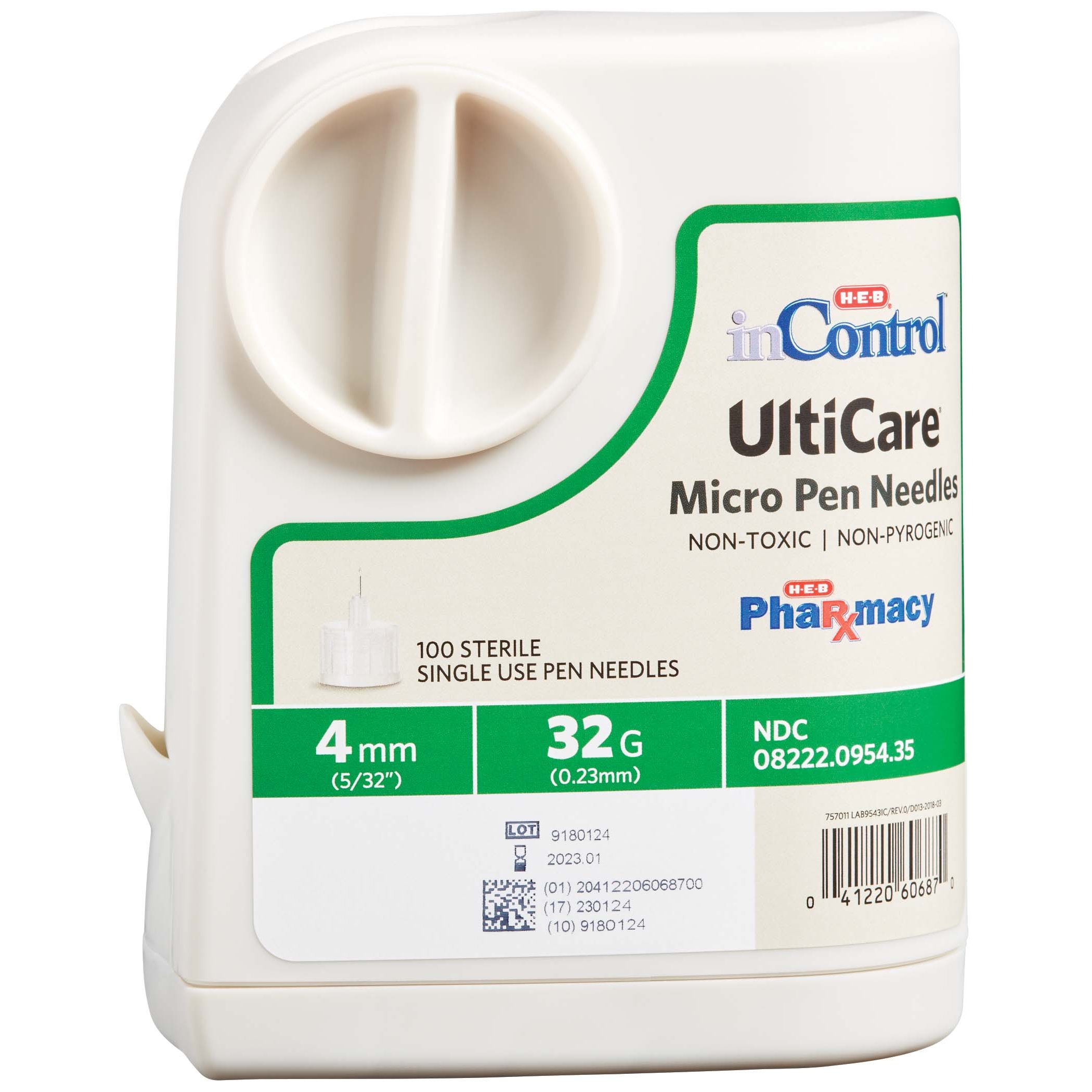 H-E-B Ulticare Micro Pen Needles - 4mm - Shop Needles at H-E-B
