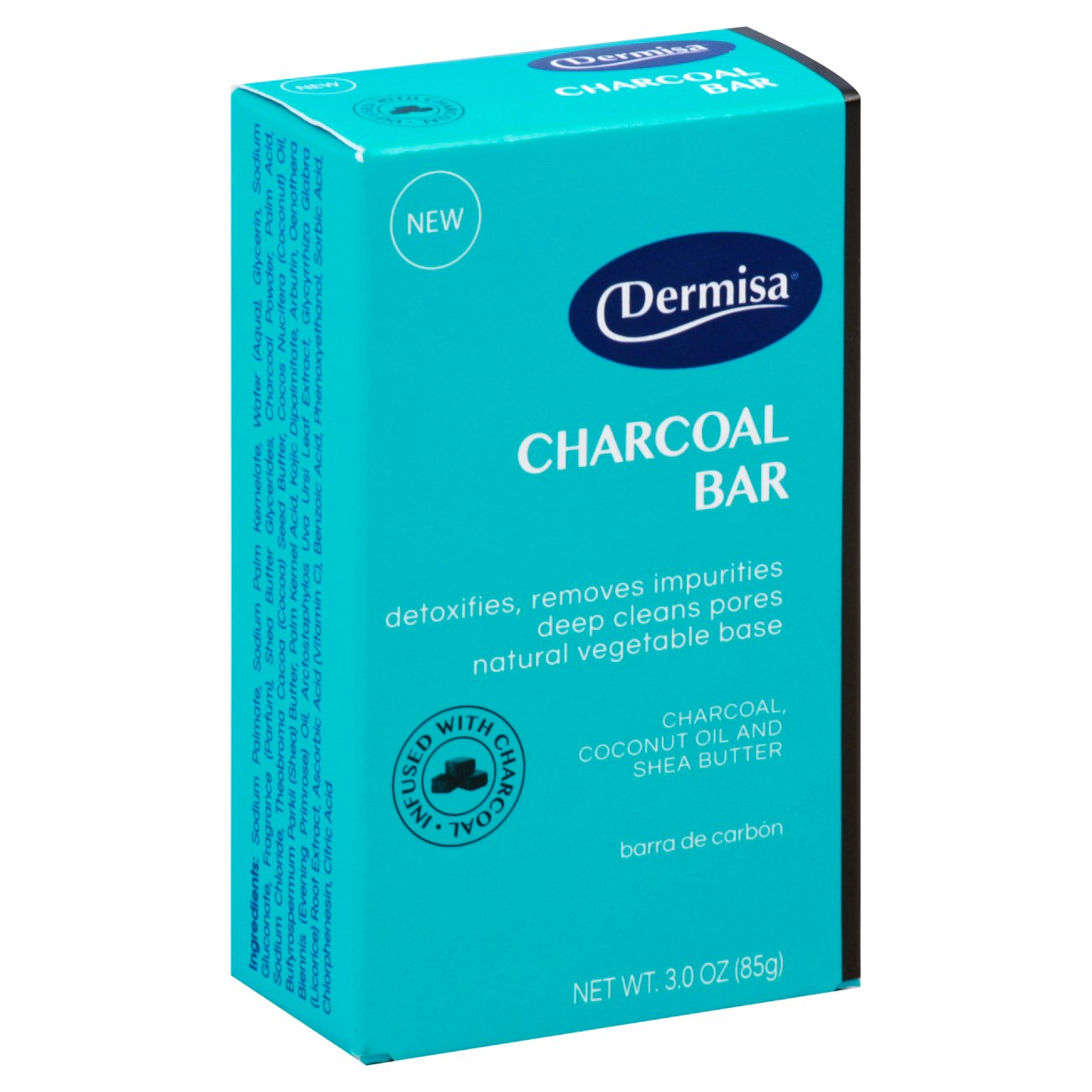 Dermisa Charcoal Bar - Shop Hand & bar soap at H-E-B