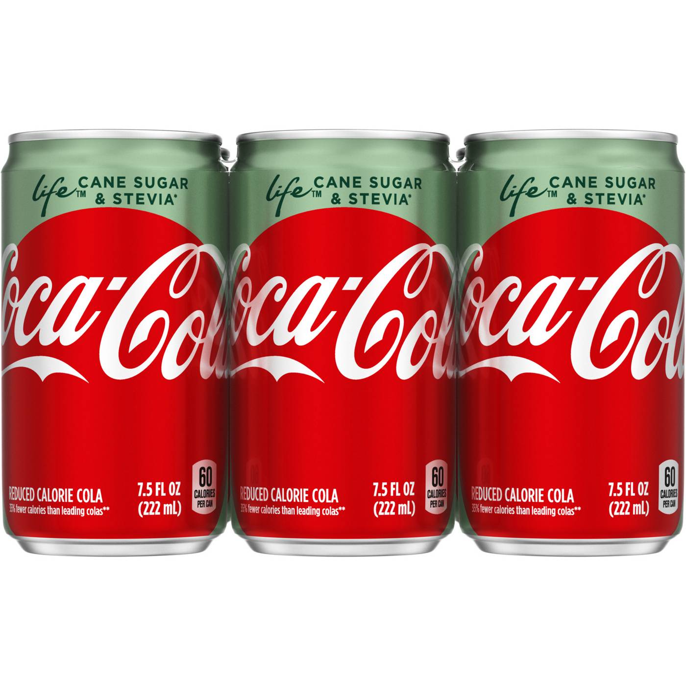Coca-Cola Life 7.5 oz Cans - Shop Soda at H-E-B