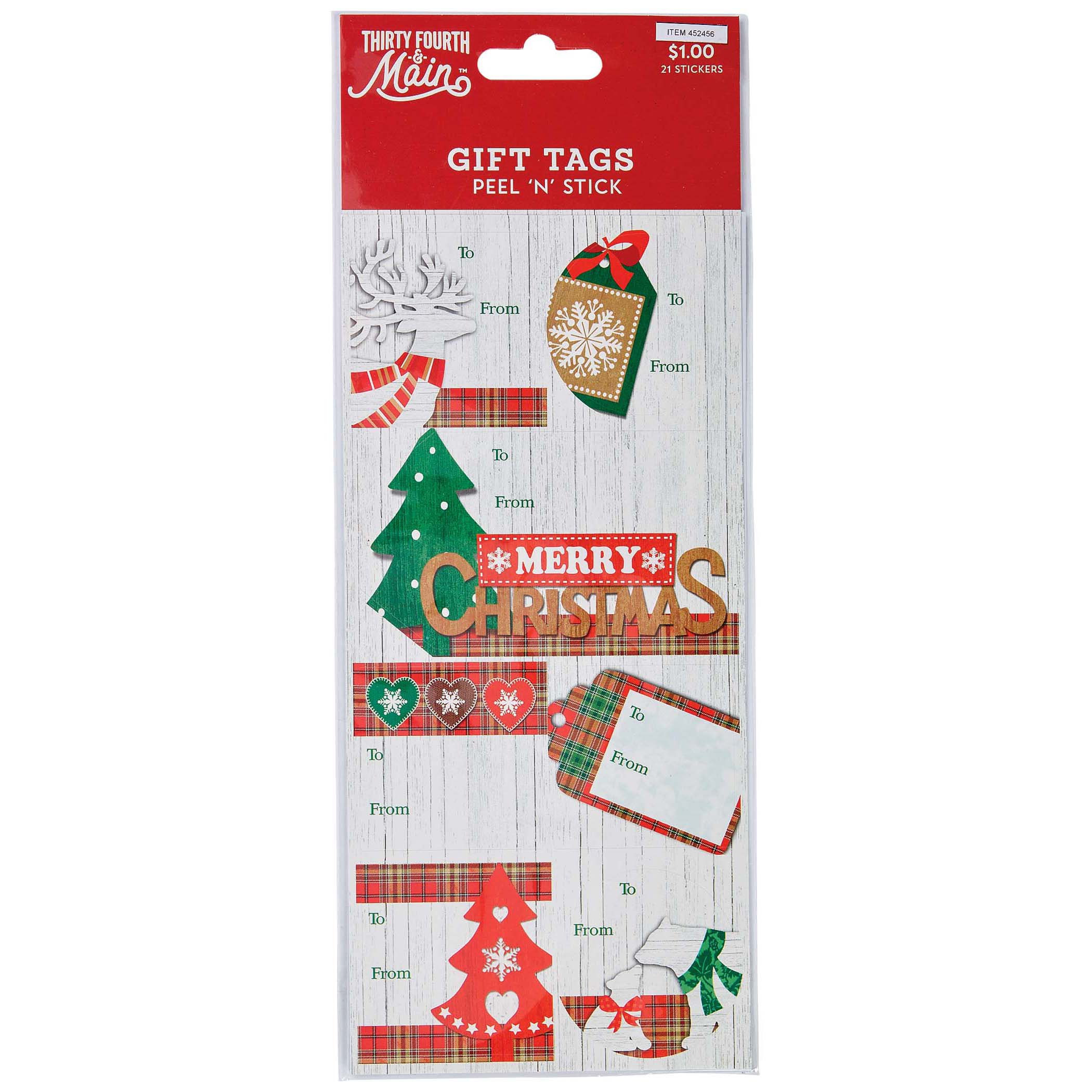 Thirty Fourth & Main Rust Gift Tags - Shop Gift wrap at H-E-B