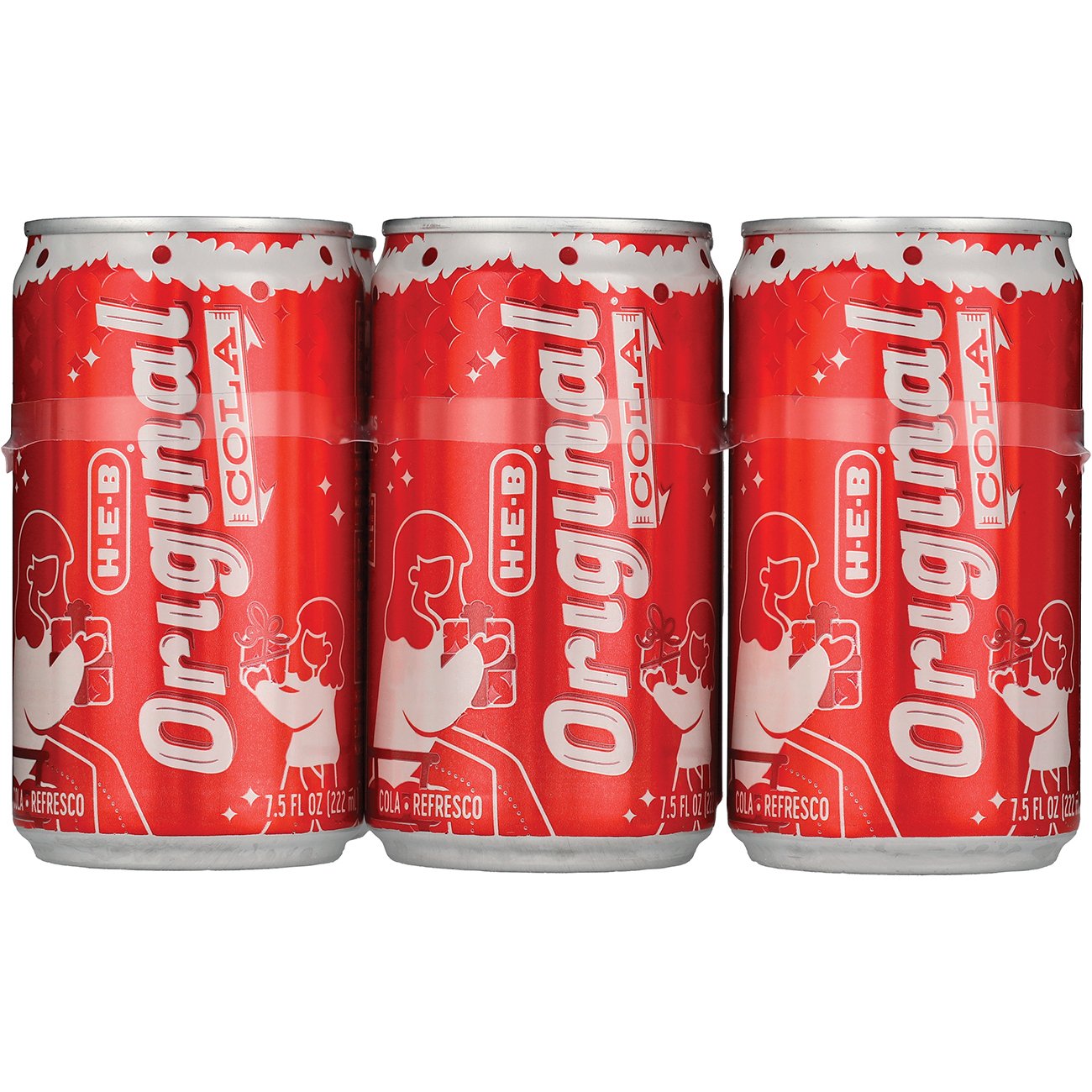H-E-B Original Cola 6 pk Mini Cans - Shop Soda at H-E-B