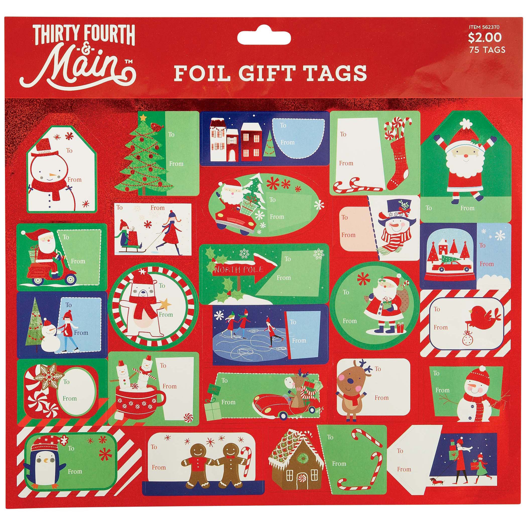 Thirty Fourth & Main Assorted Value Tags - Shop Gift wrap at H-E-B