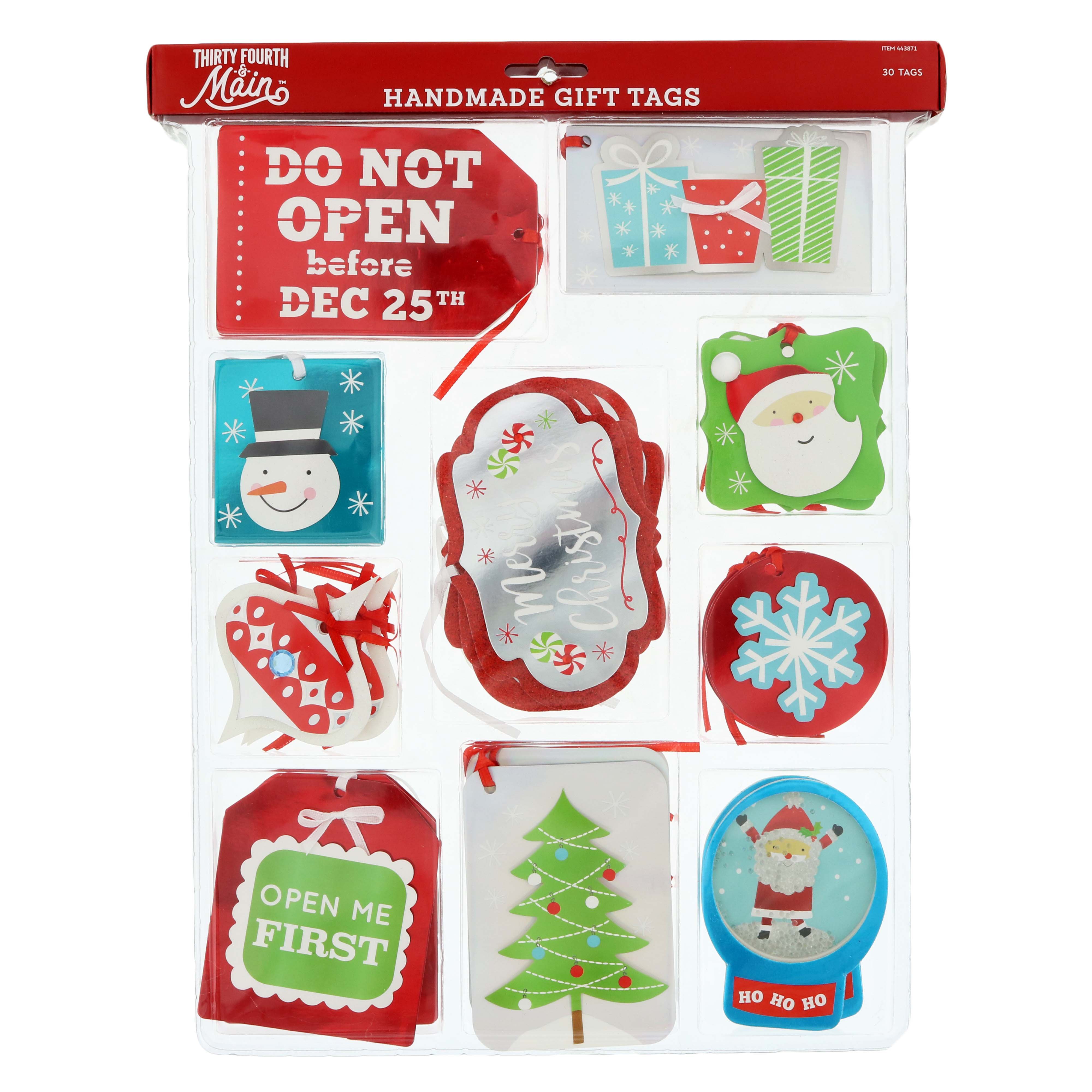 Thirty Fourth & Main Gift Tags Club Pack - Shop Gift wrap at H-E-B