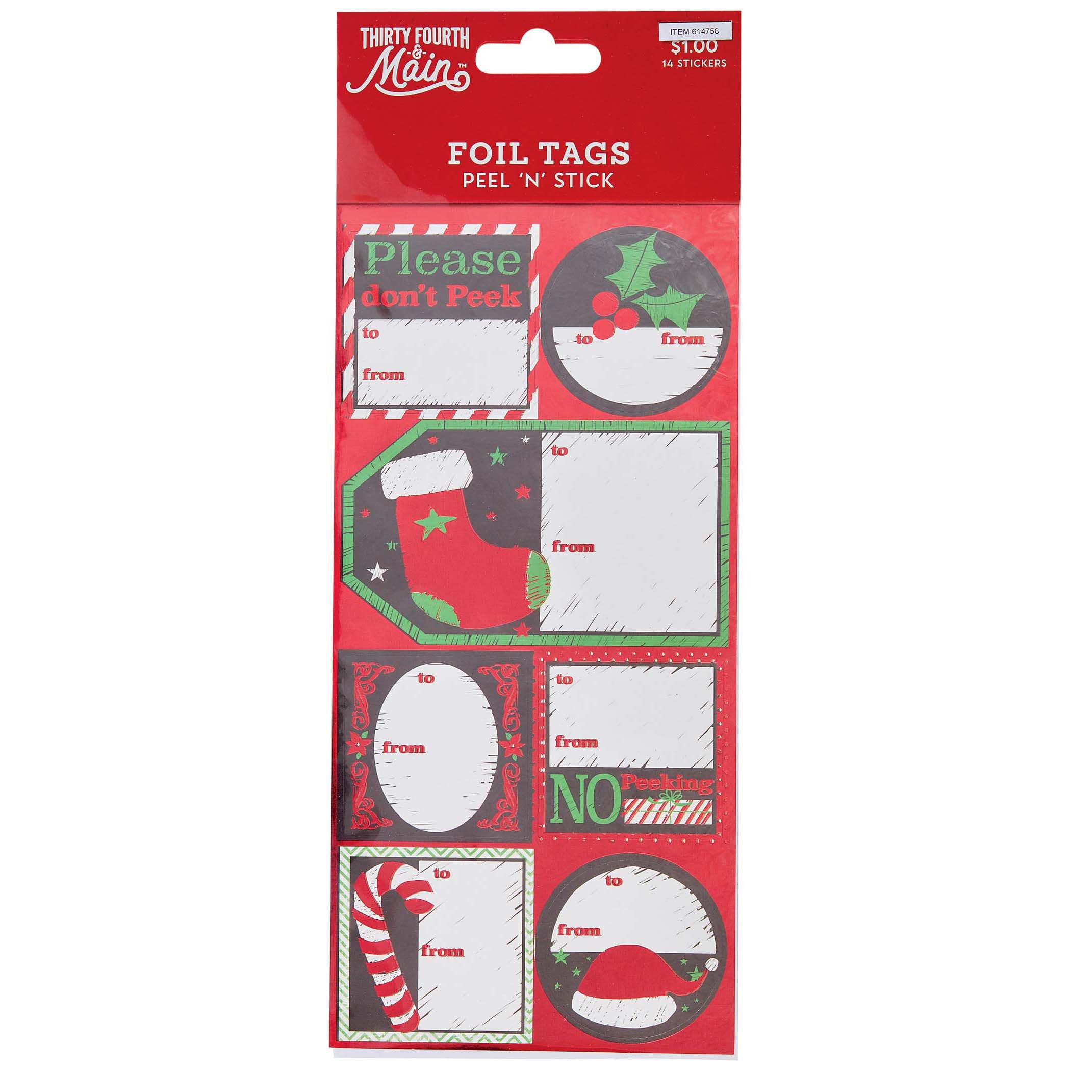 Thirty Fourth & Main Chalk Tags - Shop Gift wrap at H-E-B