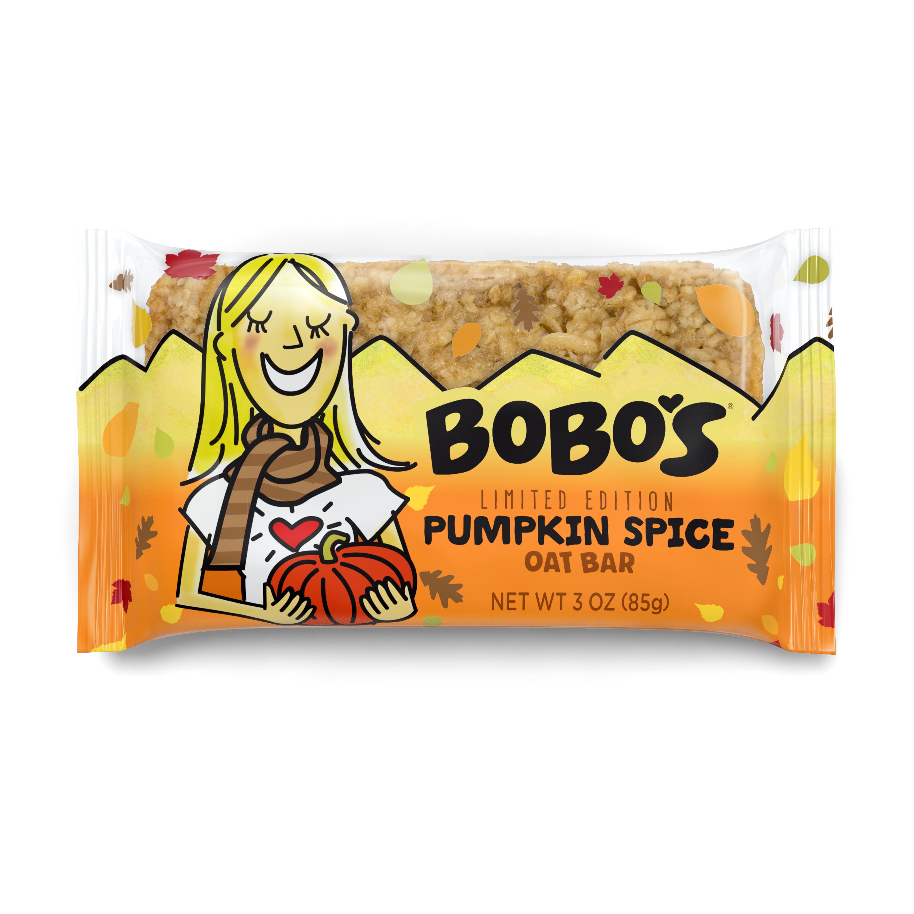 Bobo's Oatmeal Bar - Pumpkin Spice - Shop Granola & snack bars at H-E-B