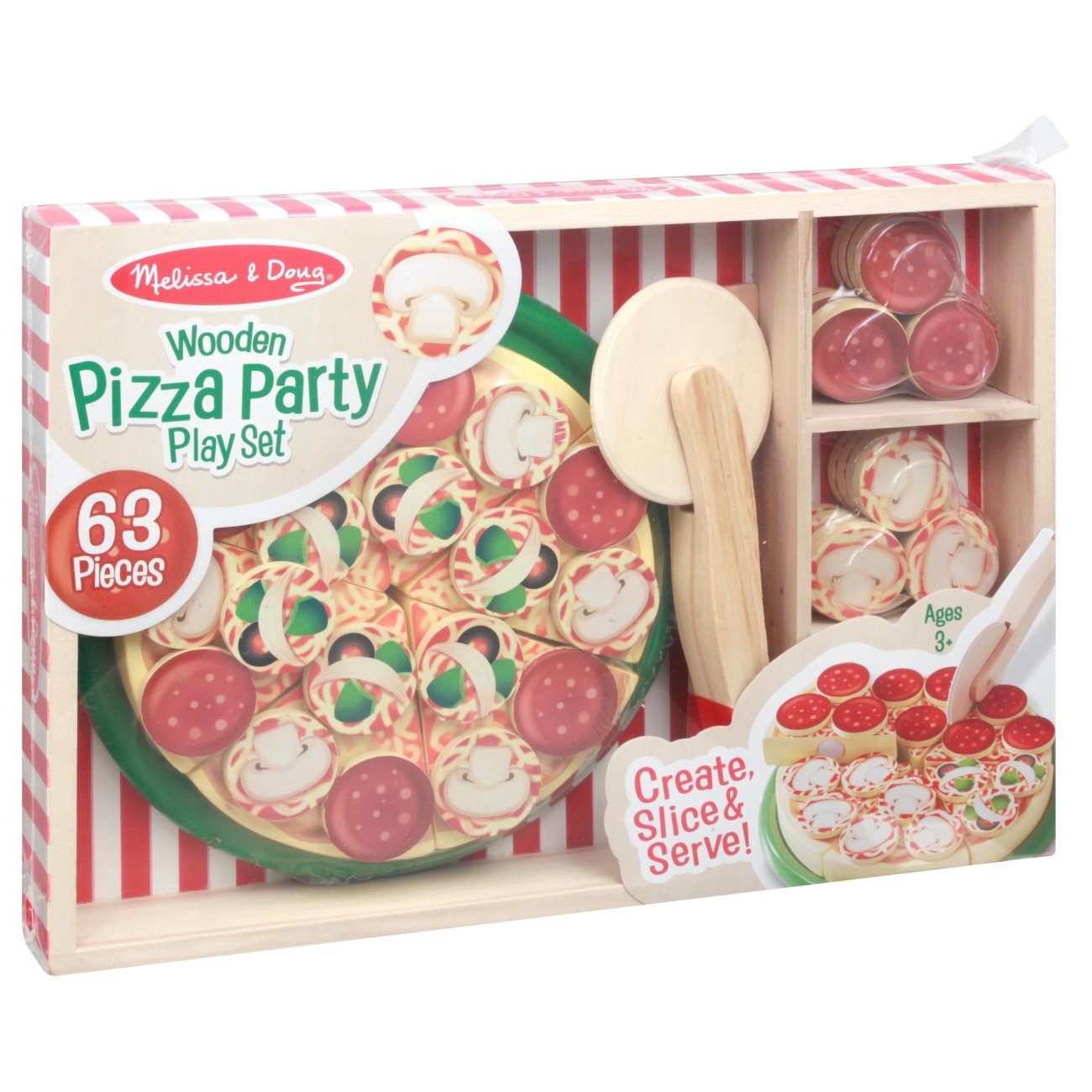 Melissa & Doug Wooden Pizza Party Playset - Shop Playsets at H-E-B