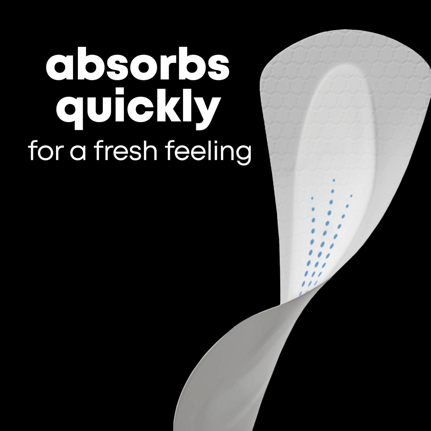 U by Kotex Balance Daily Wrapped Panty Liners - Light Absorbency - Long ...