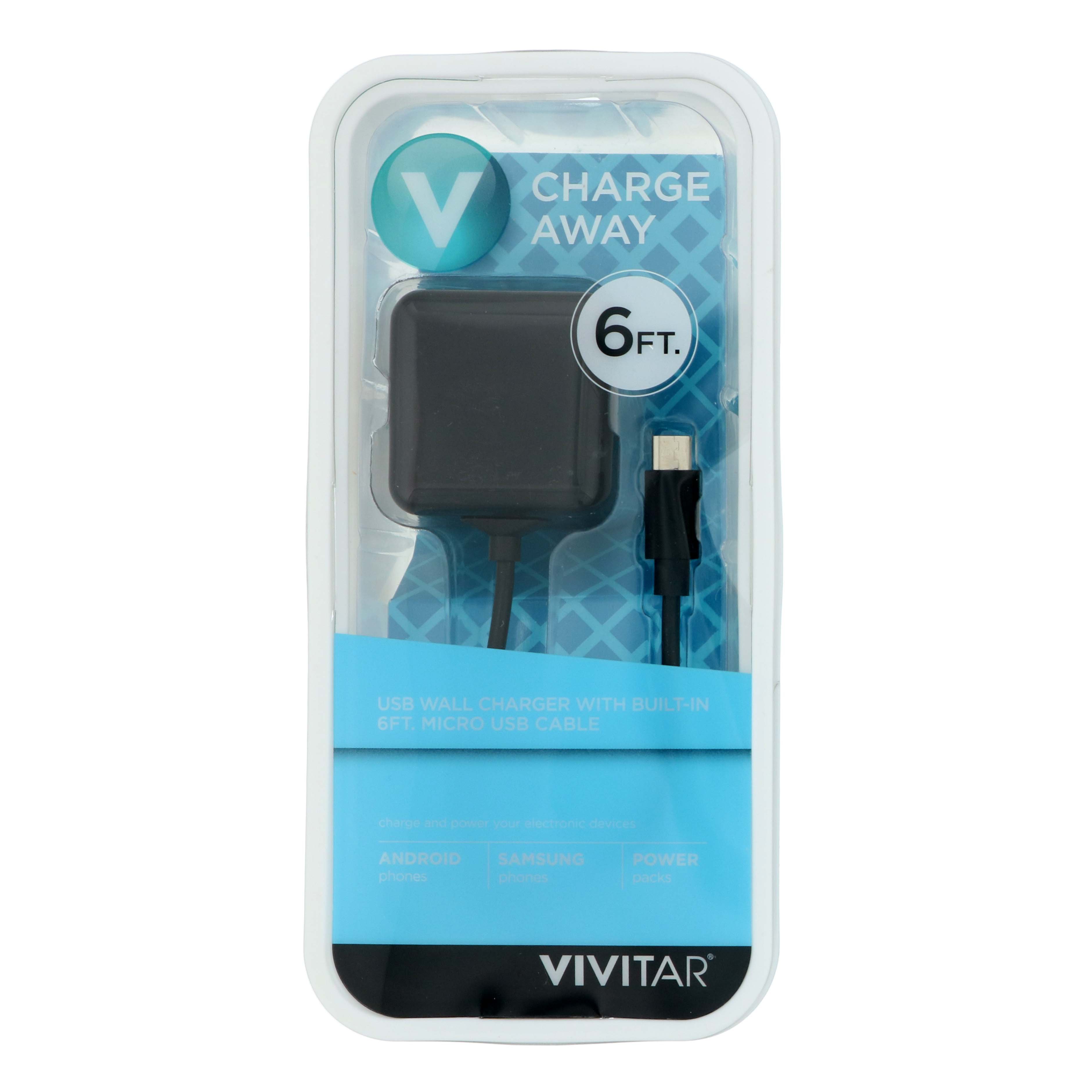 Vivitar USB Wall Charger And Lighting cable - Shop Phone chargers at H-E-B