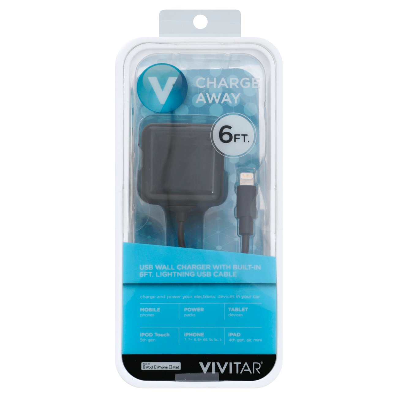 Vivitar USB Wall Charger And Micro Cable - Shop Phone chargers at H-E-B