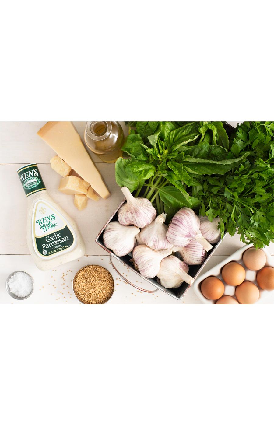 Ken's Steak House Garlic Parmesan Dressing - Shop Salad dressings at H-E-B