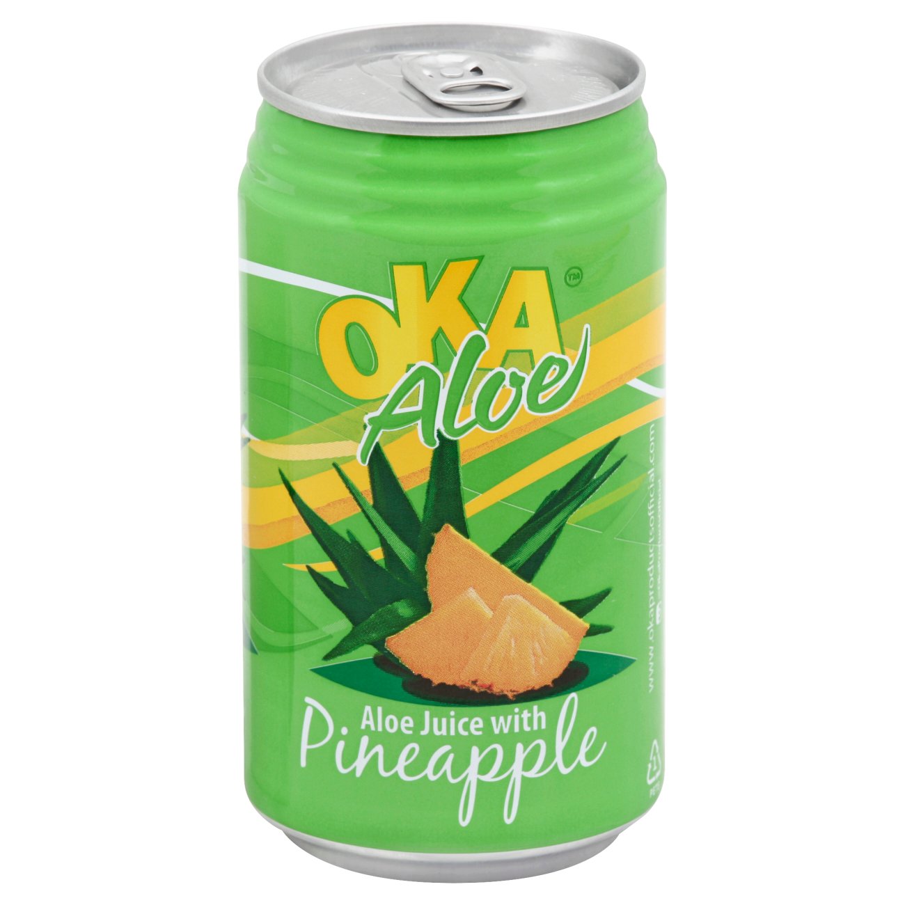 Oka Aloe Juice with Pineapple - Shop Juice at H-E-B
