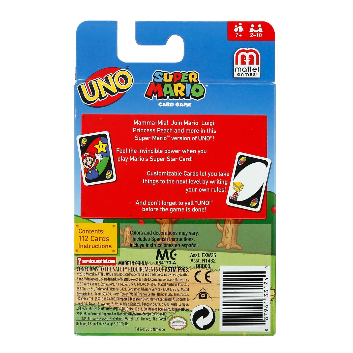 Uno Super Mario - Shop Games at H-E-B