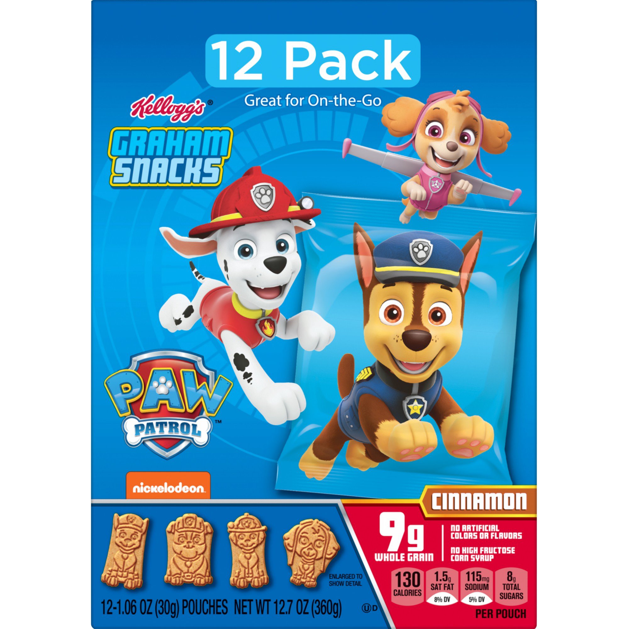 Kellogg's Cinnamon Graham Snacks, 12.7 oz - Shop Cookies at H-E-B