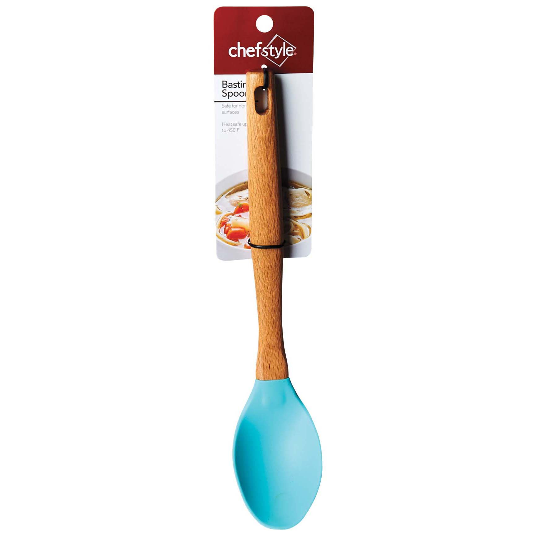 chefstyle Silicone Basting Spoon Aqua - Shop Utensils & gadgets at H-E-B