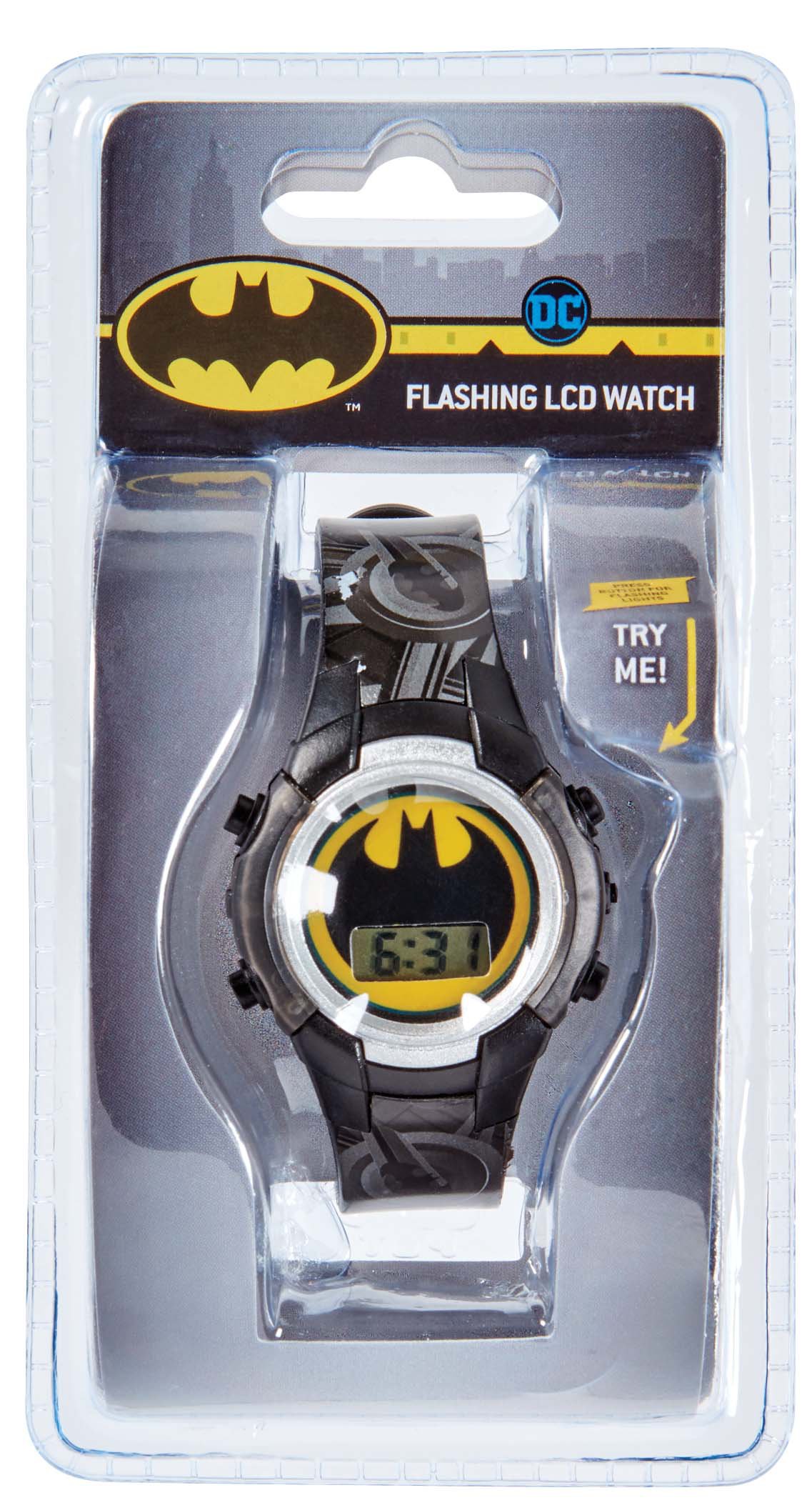 Warner Bros Batman Flashing Dial Watch - Shop Wearable technology at H-E-B