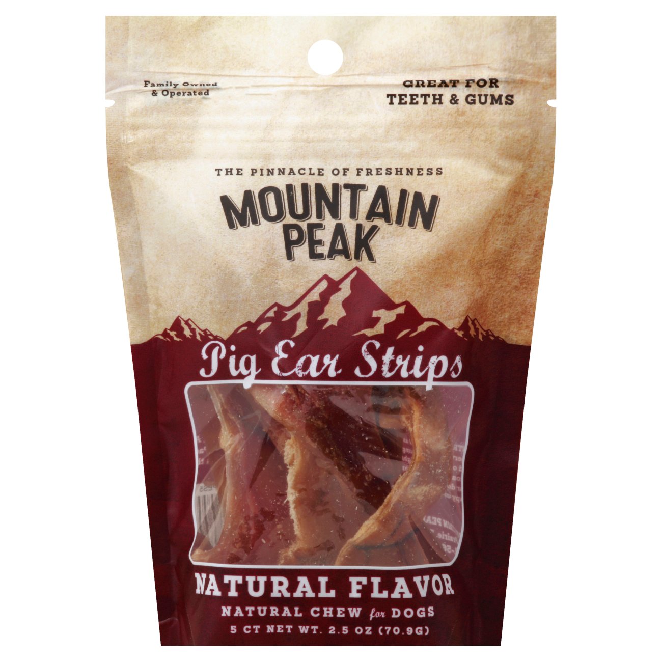 Mountain Peak Pig Ears Strips - Shop Bones & rawhides at H-E-B