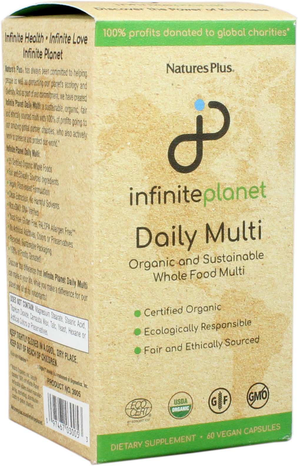 NaturesPlus Infinite Planet Daily Multivitamin Capsules - Shop ...