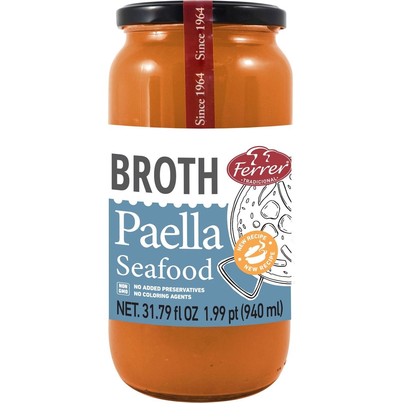 Ferrer Seafood Paella Broth - Shop Broth & bouillon at H-E-B