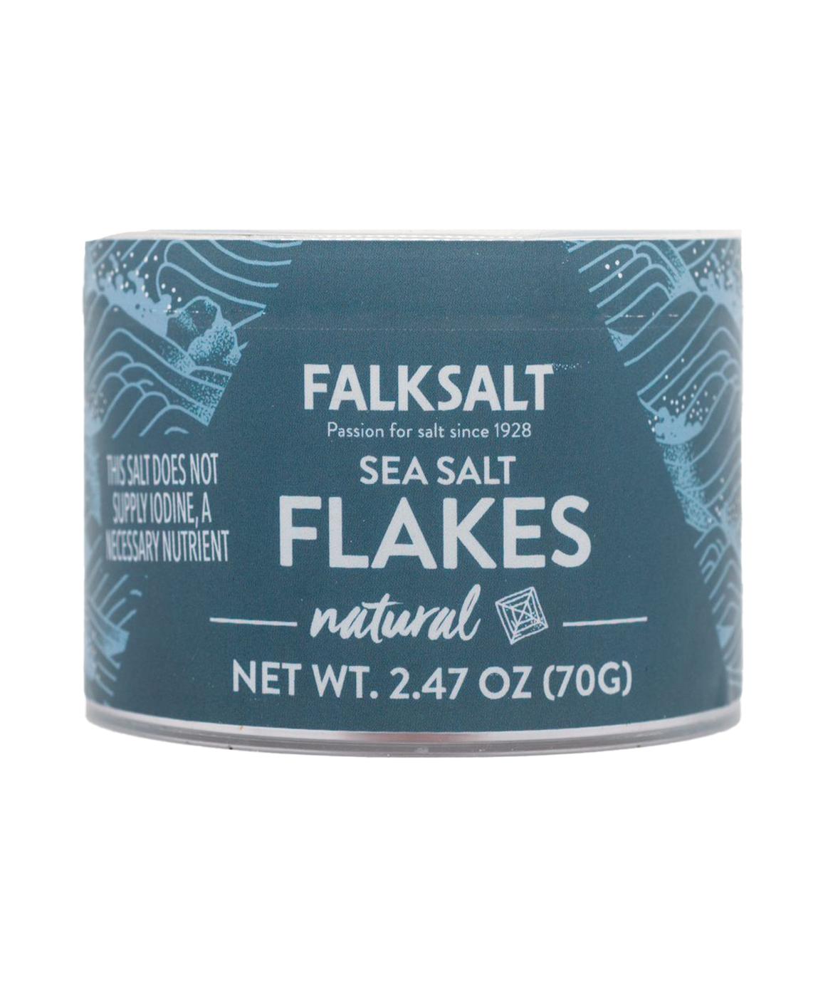 Falksalt Natural Sea Salt Crystal Flakes - Shop Herbs & spices at H-E-B